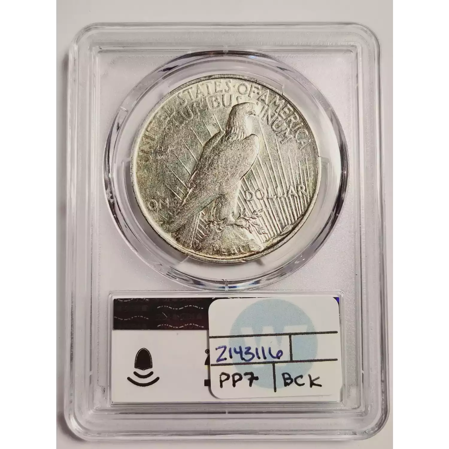 1927-D Peace Dollar PCGS AU-53 - Bob Paul Rare Coins