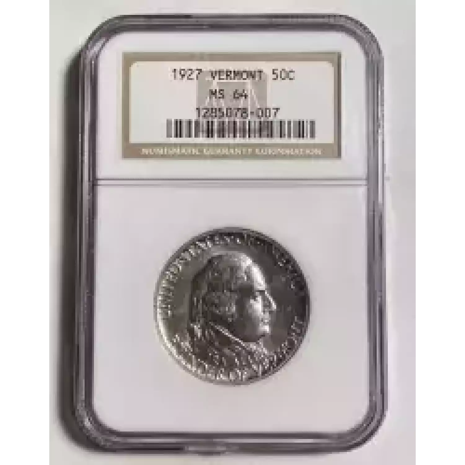 1927 Vermont Commem NGC MS-64 VERMONT - Bob Paul Rare Coins