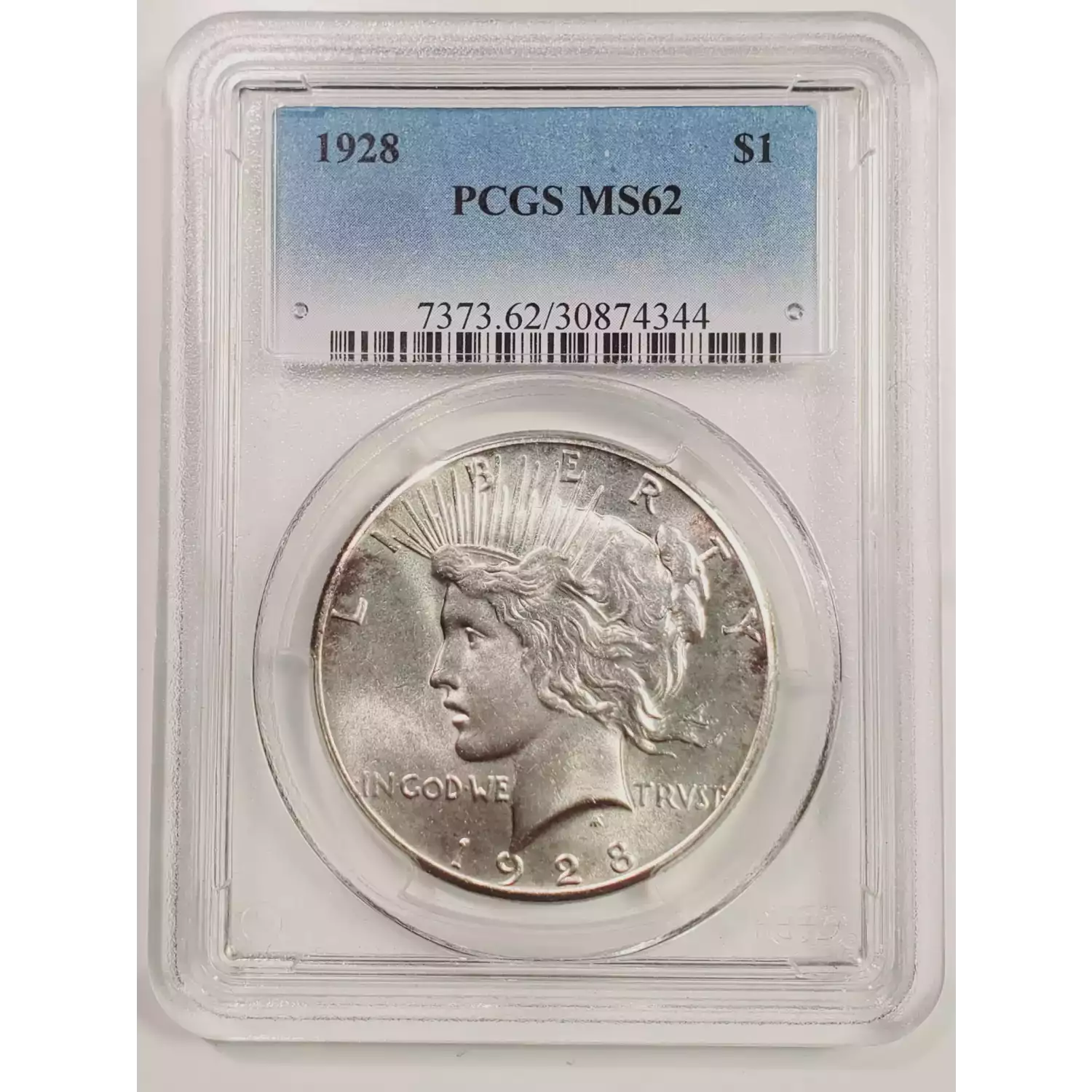 1928 Peace Dollar PCGS MS-62 - Bob Paul Rare Coins