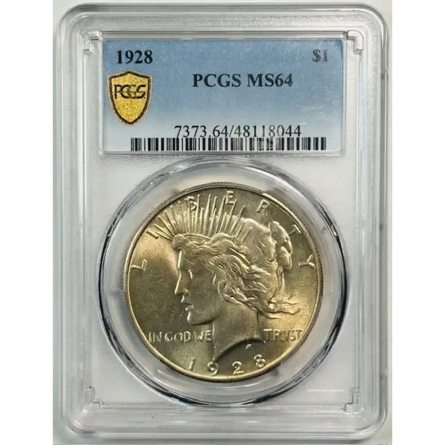 1928 Peace Dollar PCGS MS-64 - Bob Paul Rare Coins