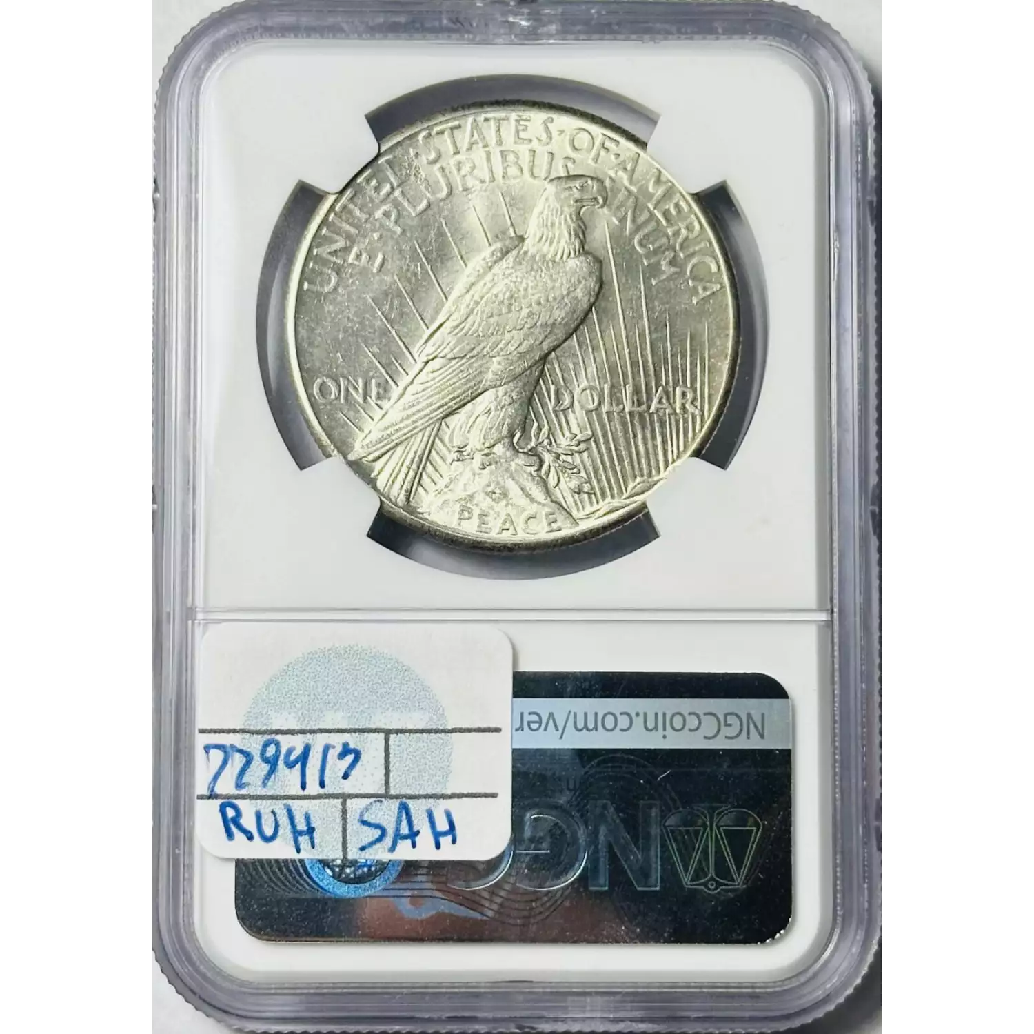 1928 Peace Dollar NGC MS-62 - Bob Paul Rare Coins