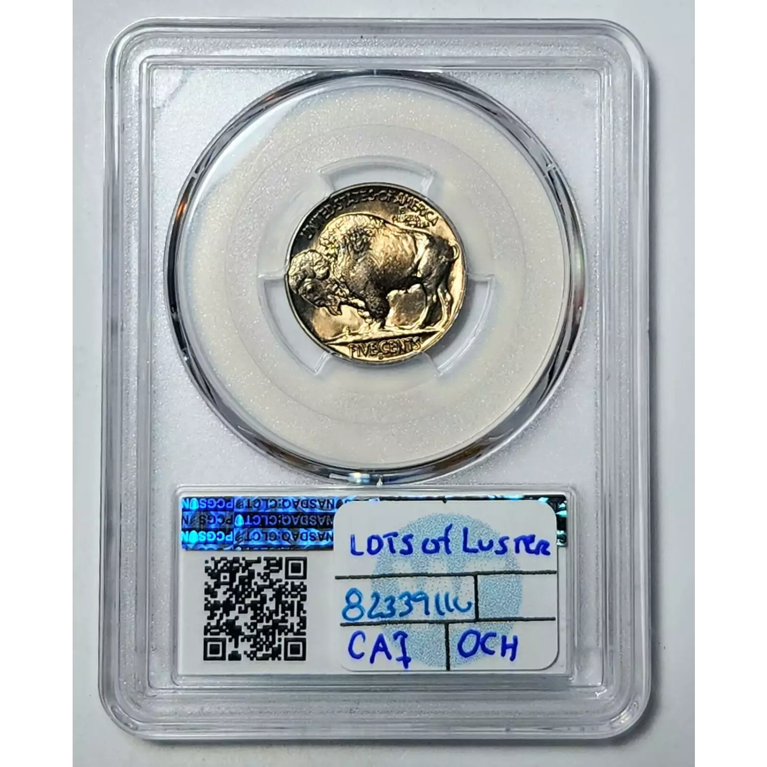 1930-S Buffalo Nickel PCGS MS-66 - LOTS OF LUSTER - Bob Paul Rare Coins