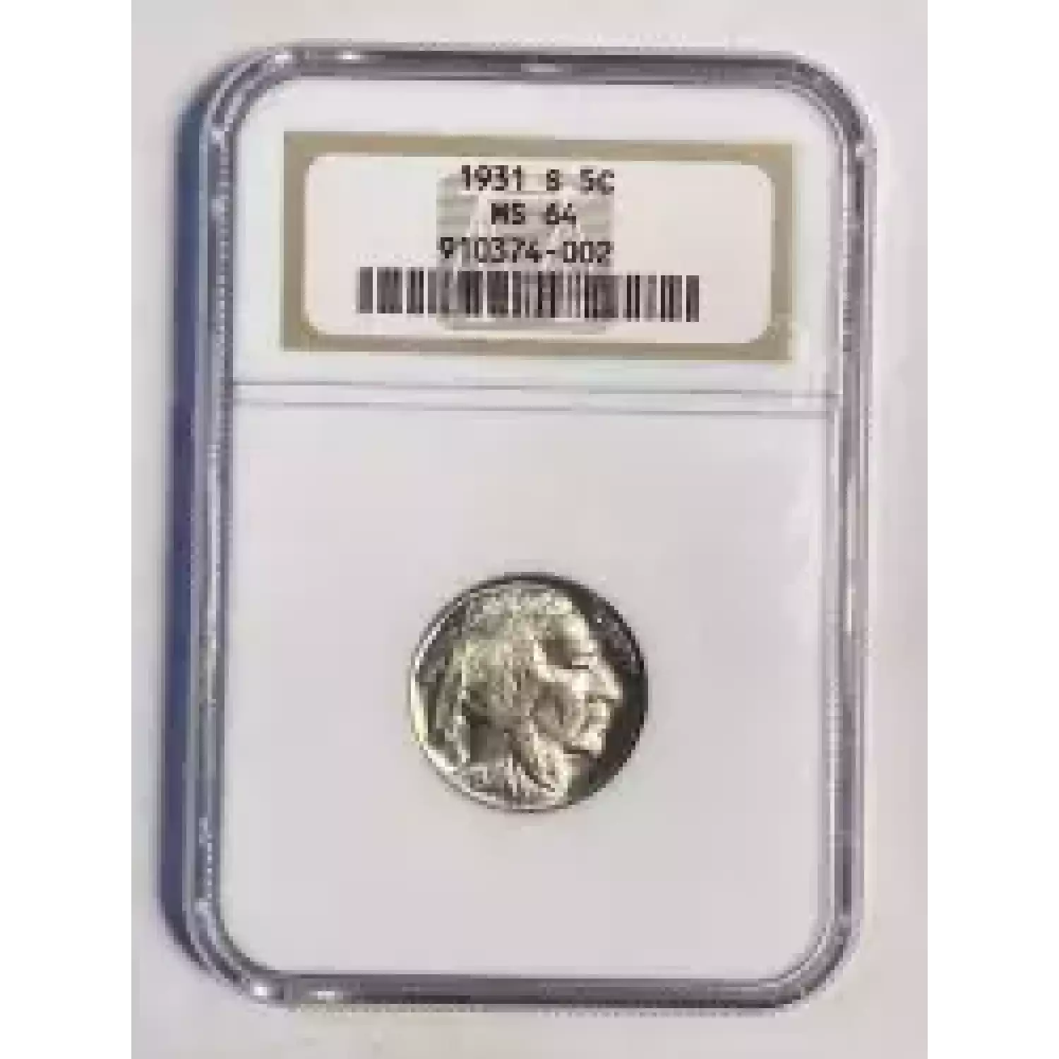 1931-S Buffalo Nickel NGC MS-64 - Bob Paul Rare Coins