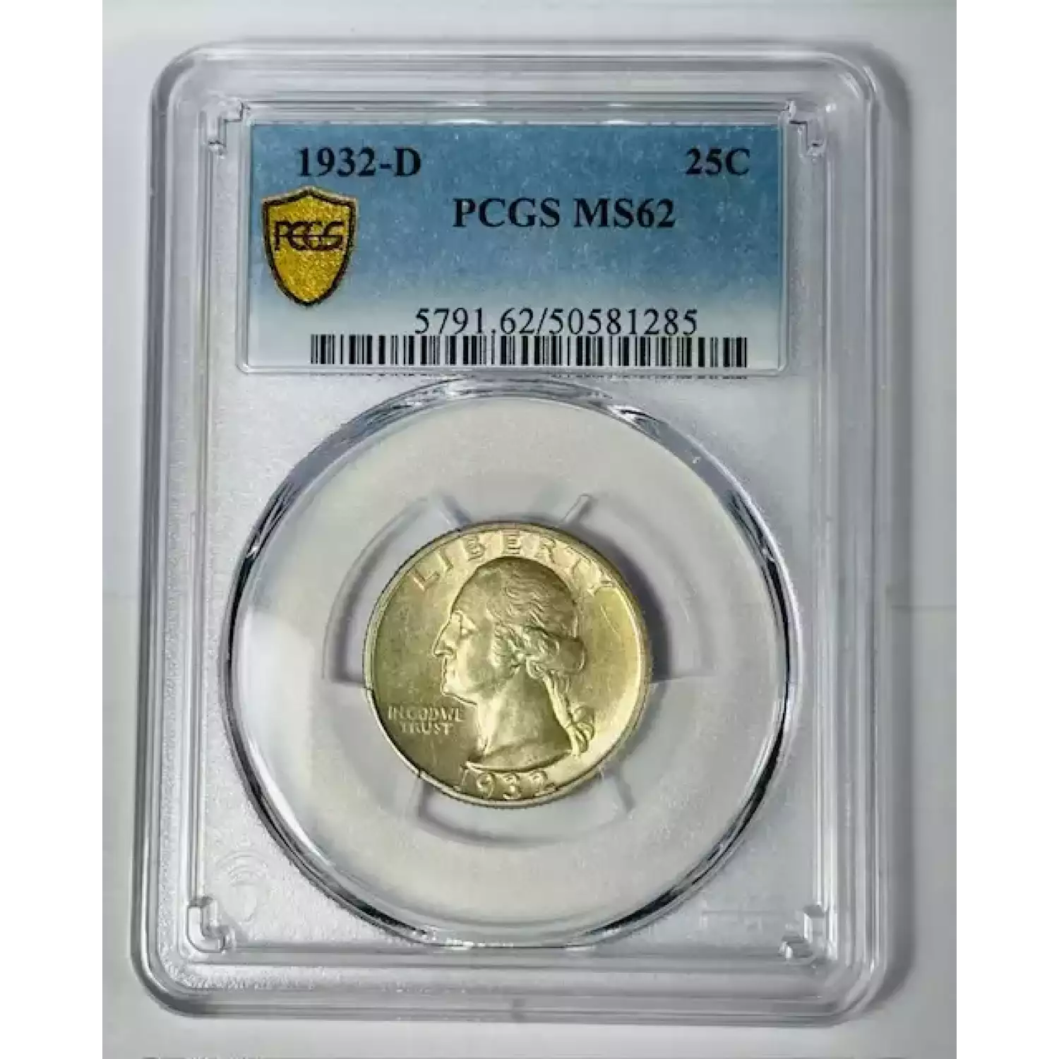 1932-D Washington Quarter PCGS MS-62 - Bob Paul Rare Coins