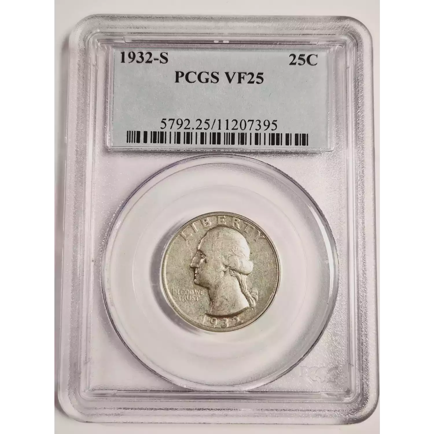 1932-S Washington Quarter PCGS VF-25 - Bob Paul Rare Coins