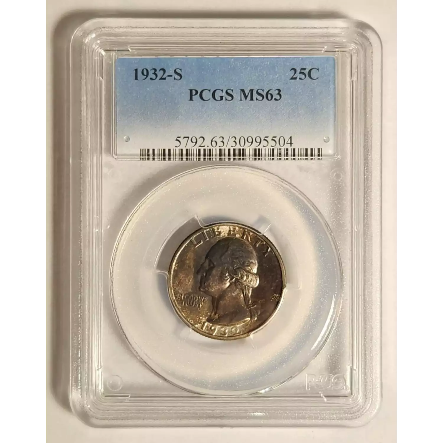 1932-S Washington Quarter PCGS MS-63 - Bob Paul Rare Coins