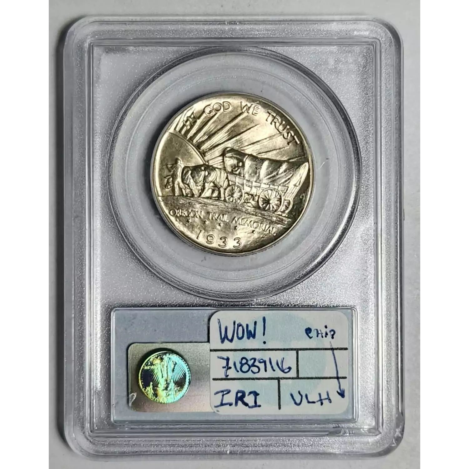 1933-D Classic Commemorative Oregon Trail Memorial PCGS MS-65 Oregon ...