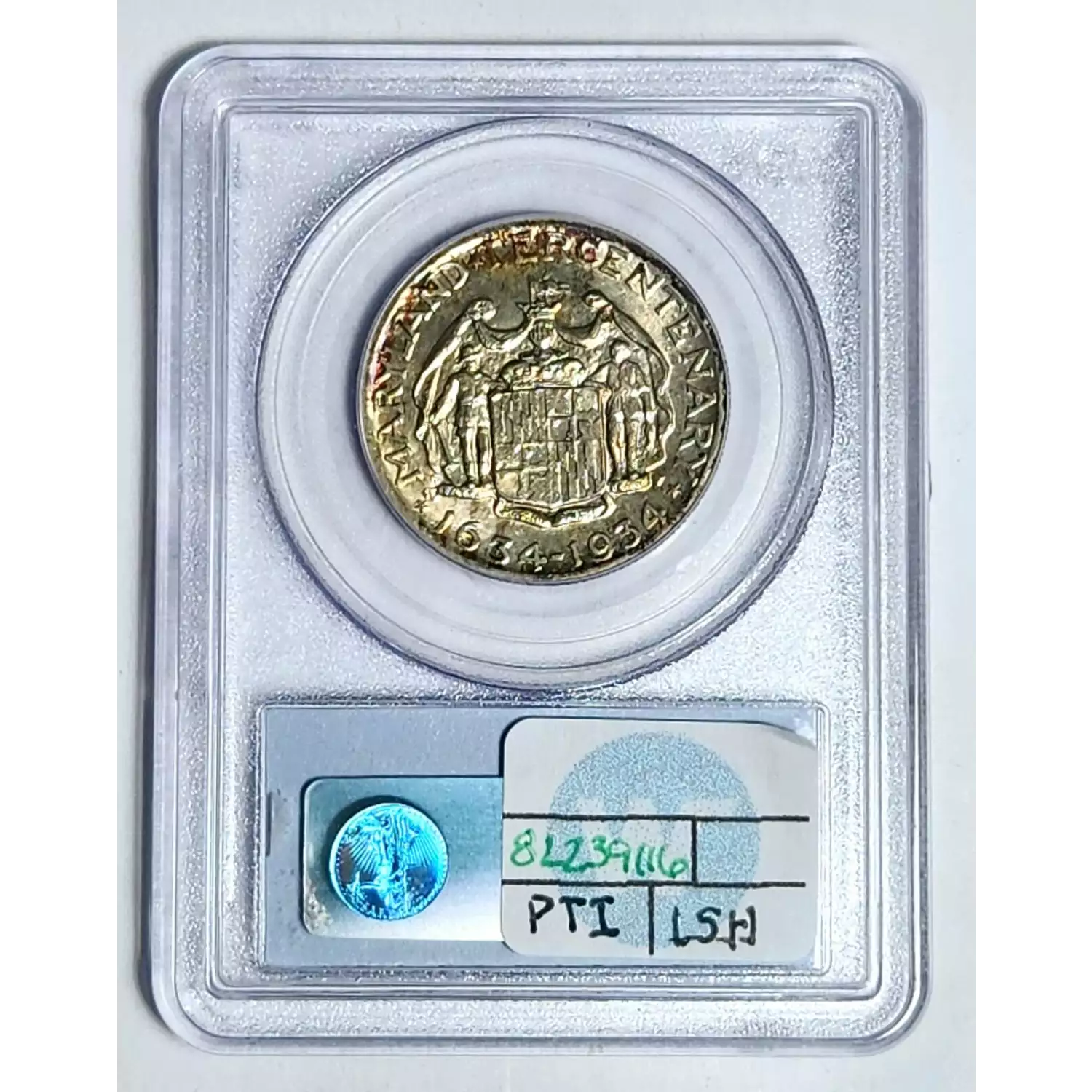 1934 Classic Commemorative Maryland Tercentenary PCGS MS-65 Maryland ...