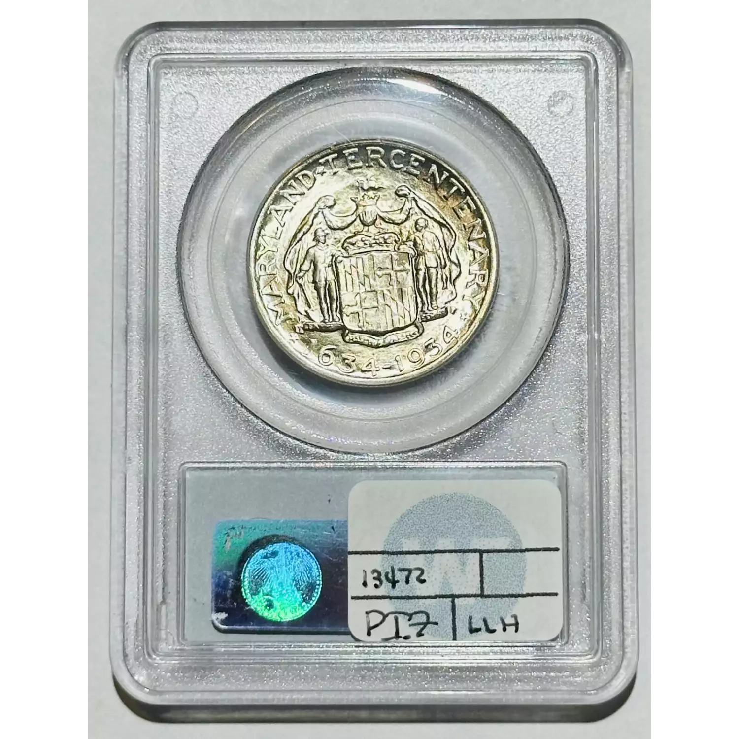 1934 Classic Commemorative Maryland Tercentenary PCGS MS-65 Maryland ...