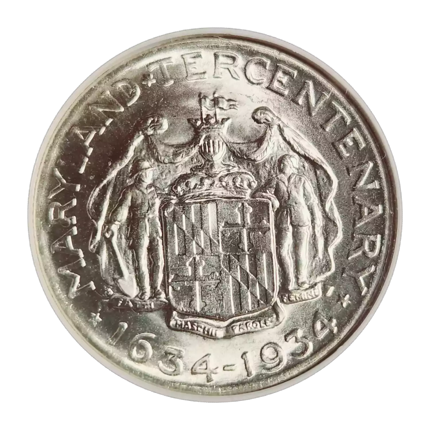 1934 Classic Commemorative Maryland Tercentenary NGC MS-65 MARYLAND CAC ...