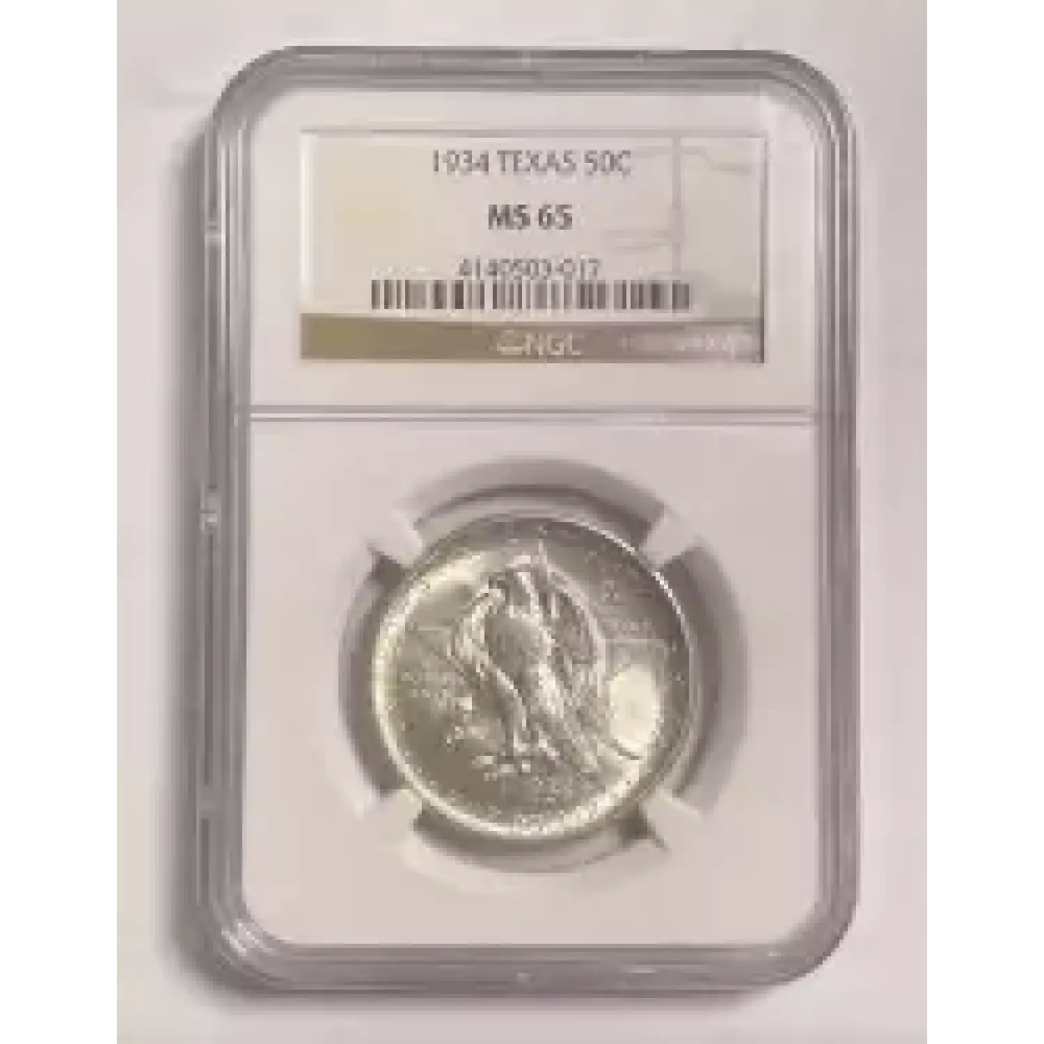 1934 Classic Commemorative Texas Independence Centennial NGC MS-65 ...