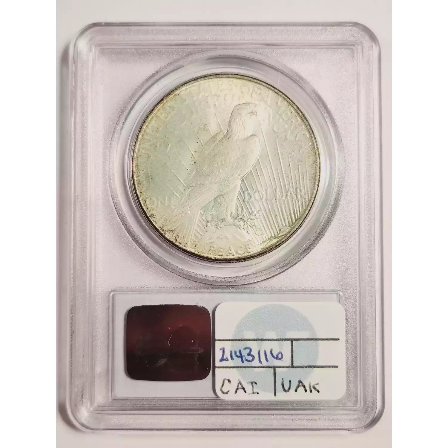 1935 Peace Dollar PCGS MS-65 CAC - Bob Paul Rare Coins