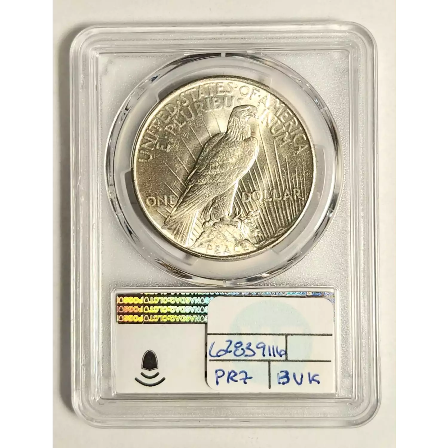 1935 Peace Dollar PCGS MS-62 - Bob Paul Rare Coins