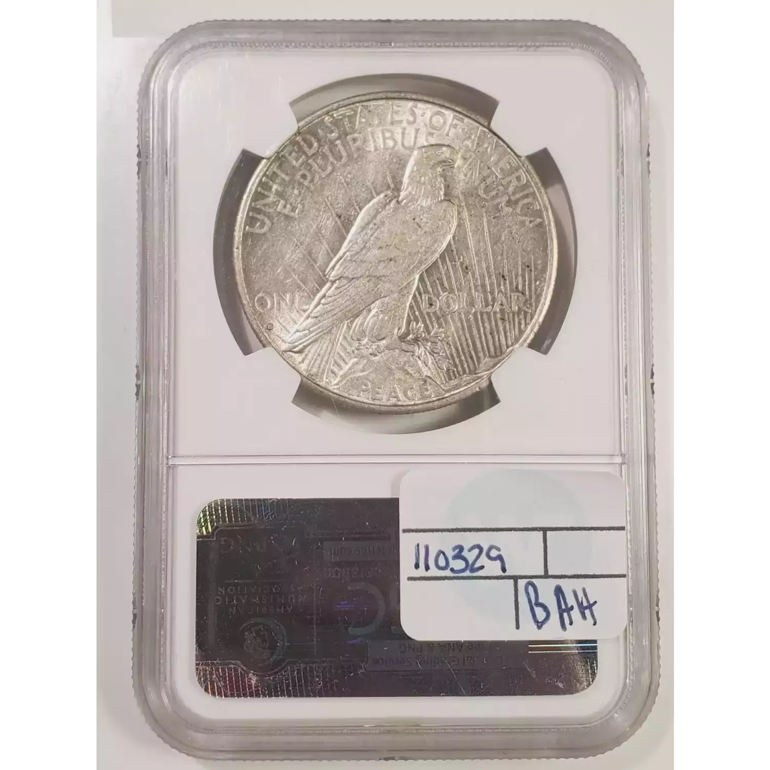 1935-S Peace Dollar NGC AU-53 - Bob Paul Rare Coins