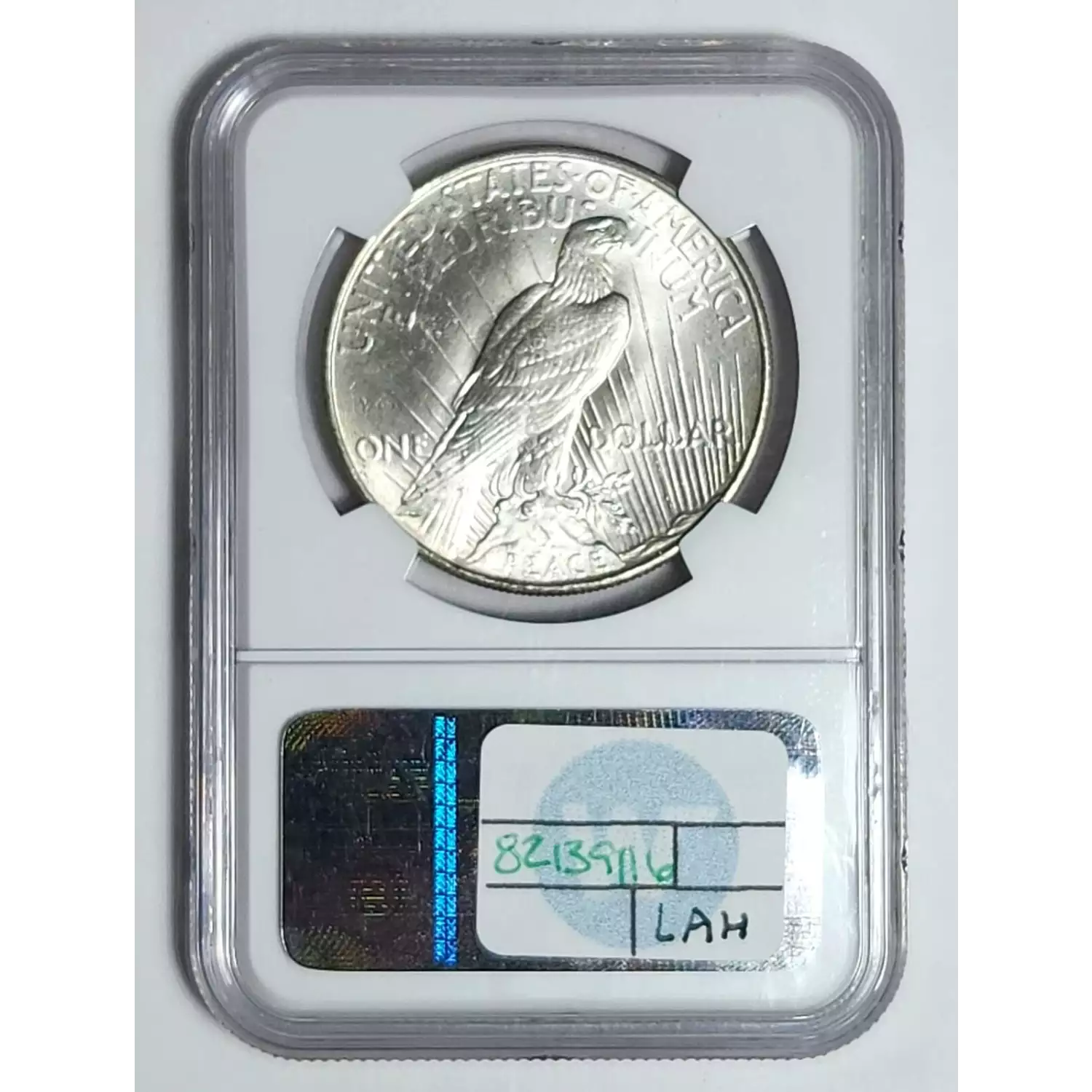 1935 Peace Dollar NGC MS-63 - Bob Paul Rare Coins