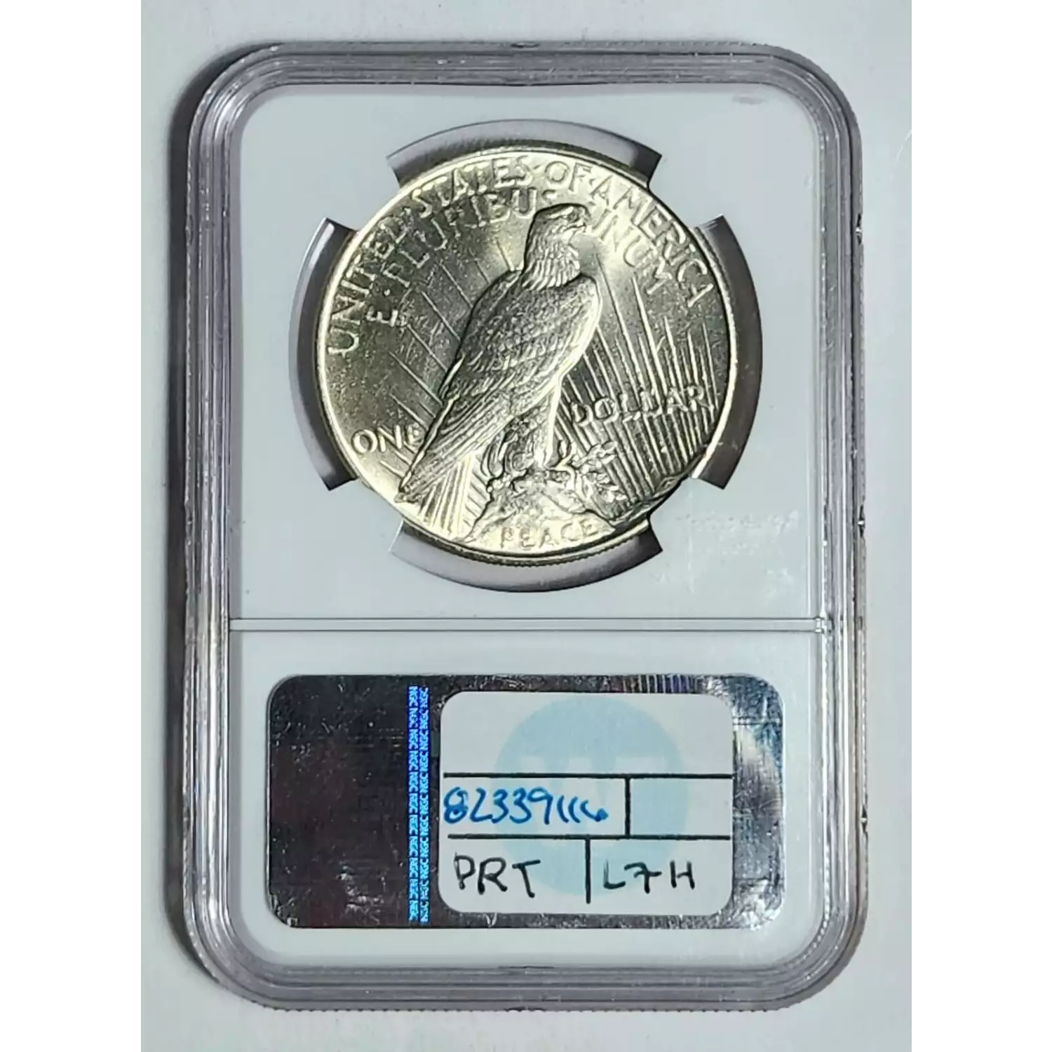 1935 Peace Dollar NGC MS-62 Sight White - Bob Paul Rare Coins