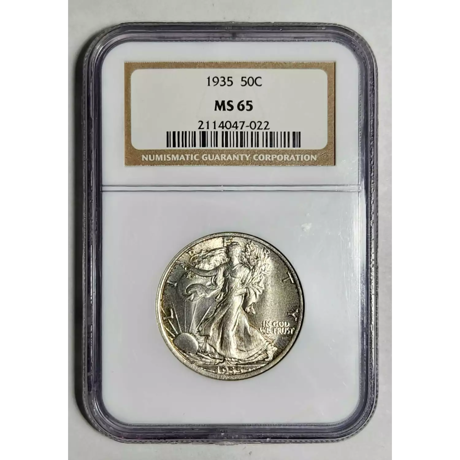 1935 Walking Liberty Half Dollar NGC MS-65 - Bob Paul Rare Coins