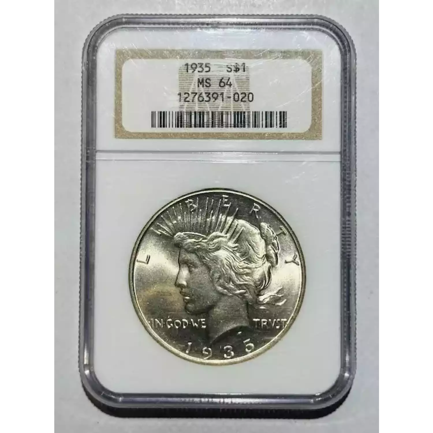 1935 Peace Dollar NGC MS-64 - Bob Paul Rare Coins