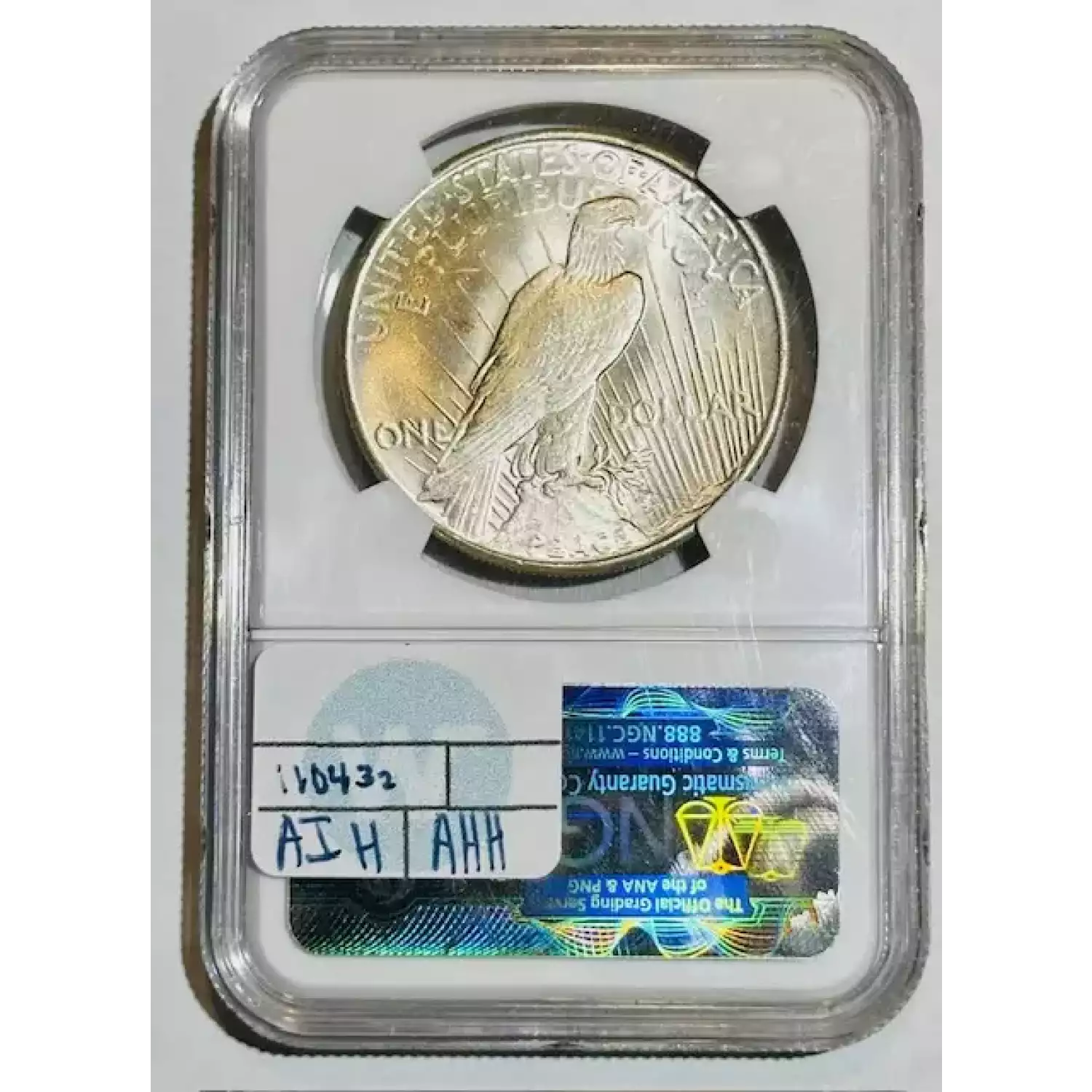 1935 Peace Dollar NGC MS-64 - Bob Paul Rare Coins
