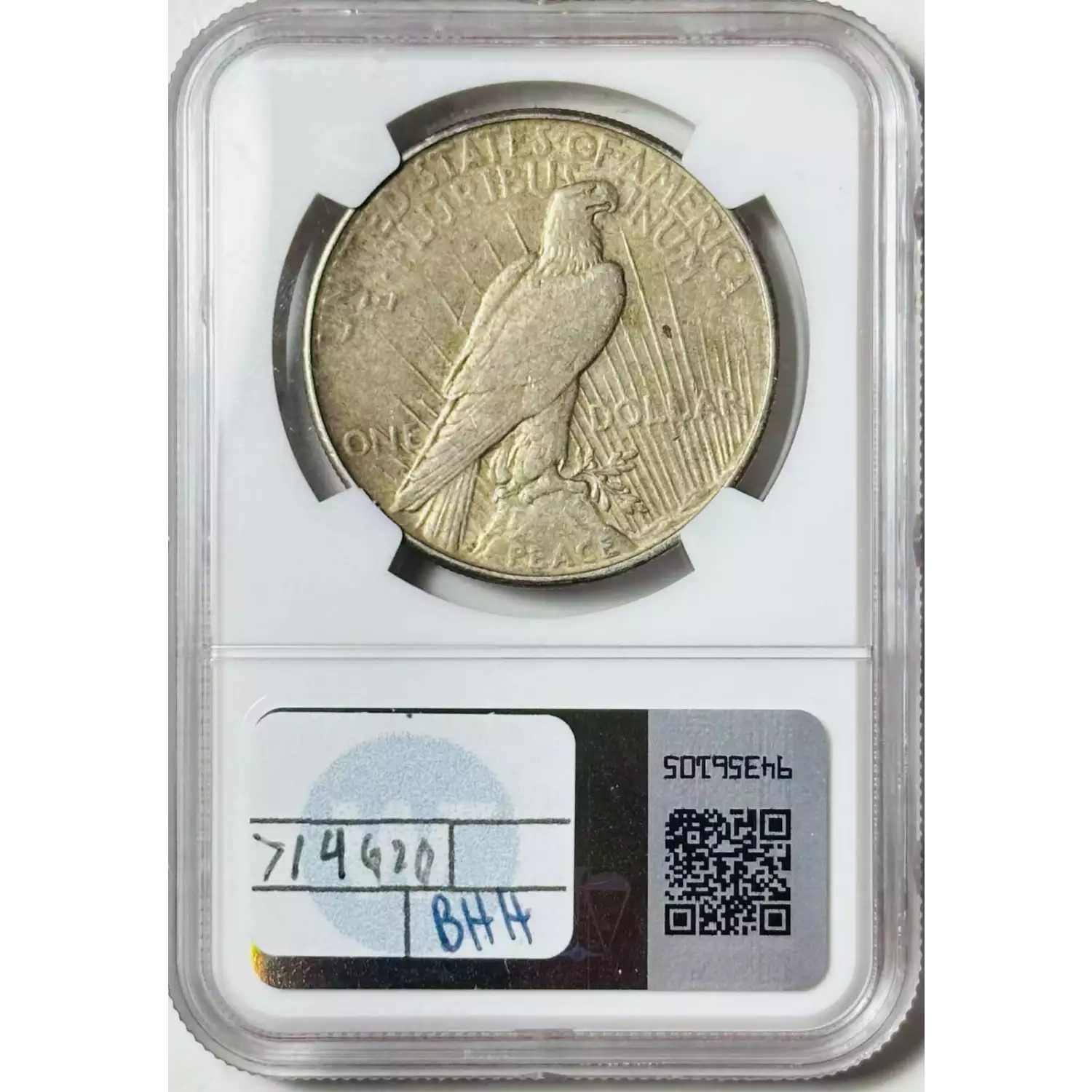 1935 Peace Dollar NGC AU-55 - Bob Paul Rare Coins