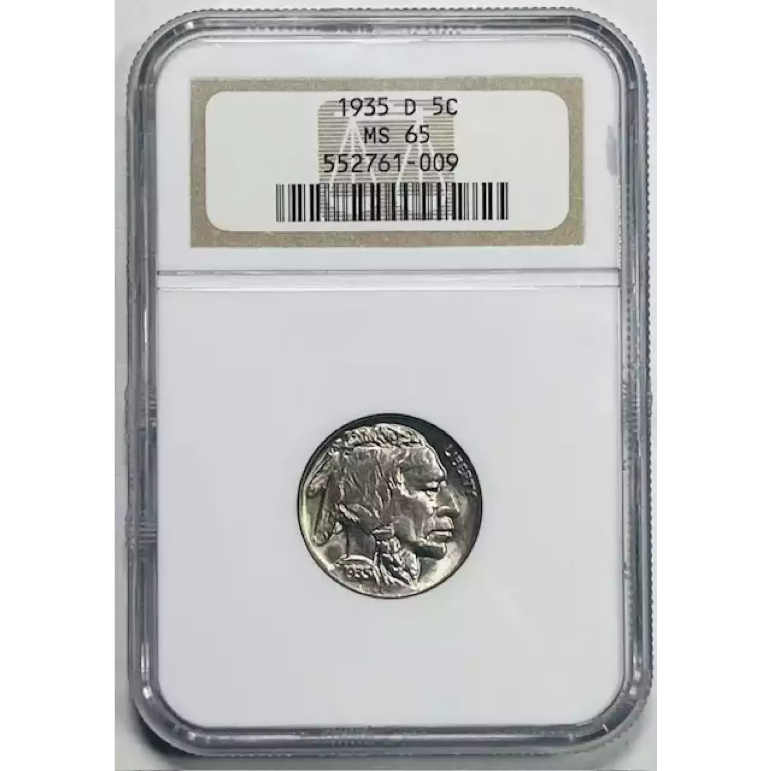 1935-D Buffalo Nickel NGC MS-65 - Bob Paul Rare Coins