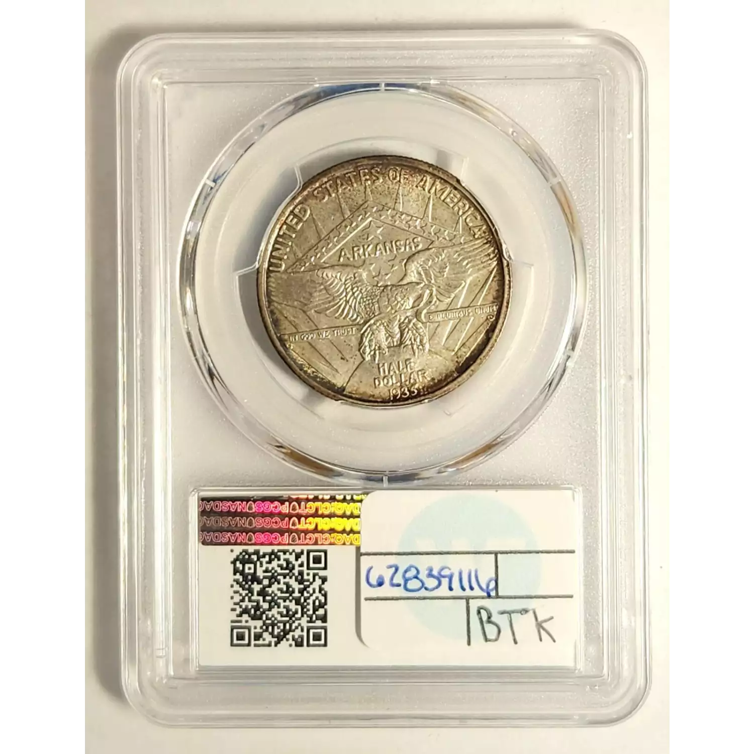 1935 Classic Commemorative Arkansas Centennial PCGS MS-65 Arkansas ...