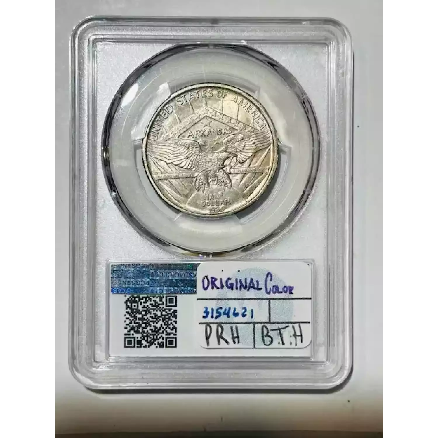 1935 Classic Commemorative Arkansas Centennial PCGS MS-65 Arkansas ...