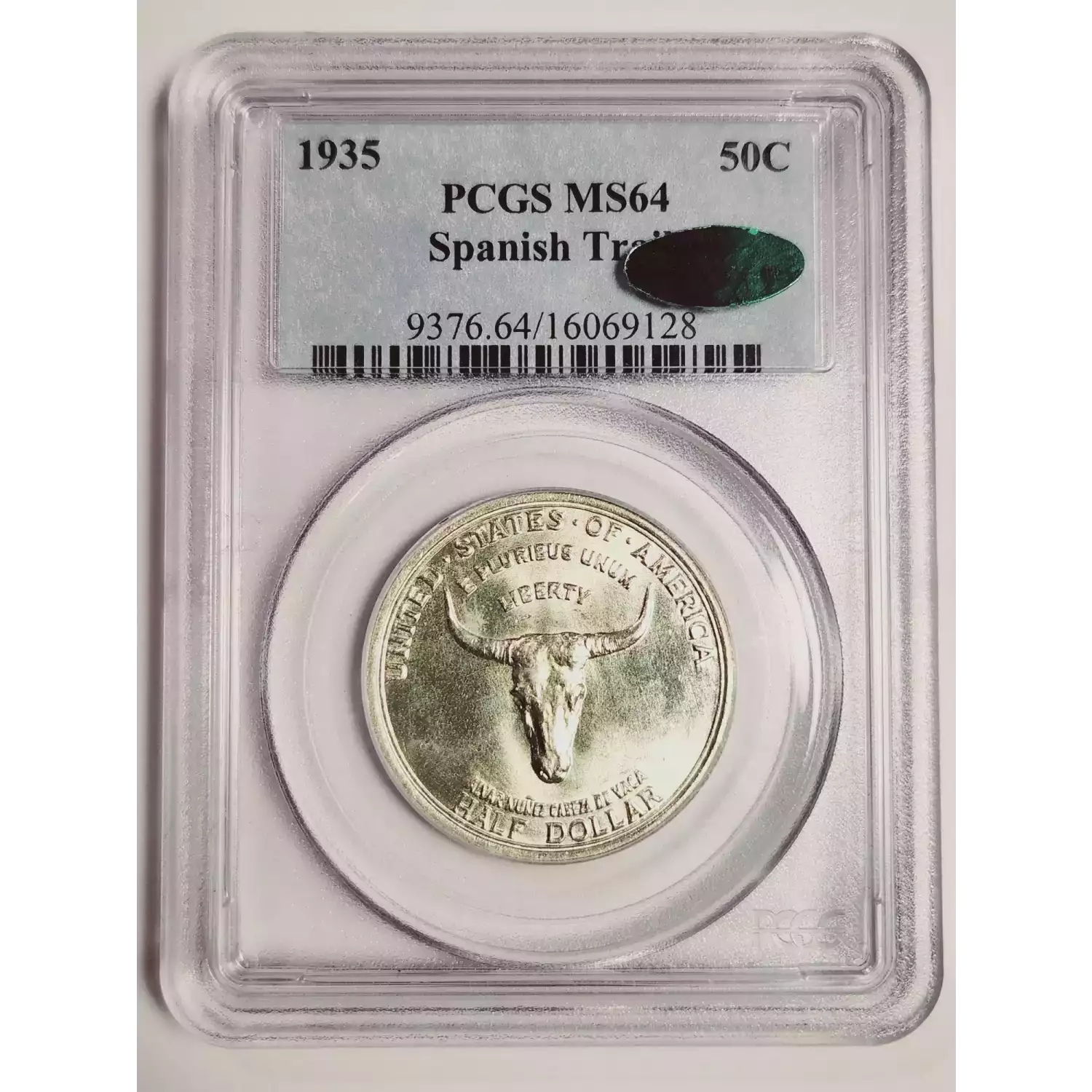 1935 Classic Commemorative Old Spanish Trail PCGS MS-64 Spanish Trail ...