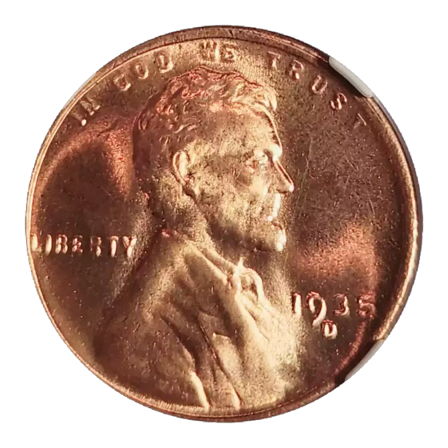 1935-D Small Cents Lincoln, Wheat Ears Reverse NGC MS-66 RD - Bob Paul ...