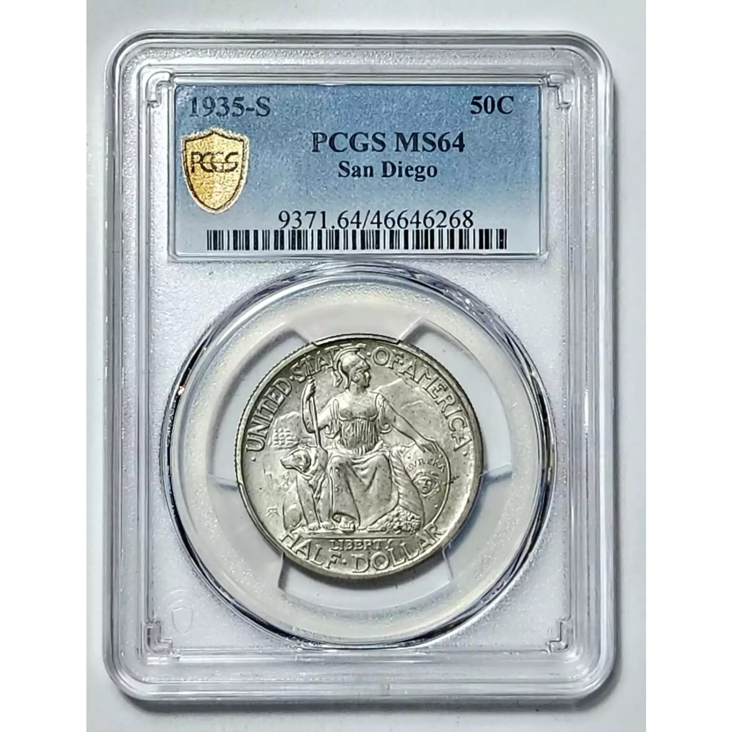 1935-S Classic Commemorative California Pacific International ...