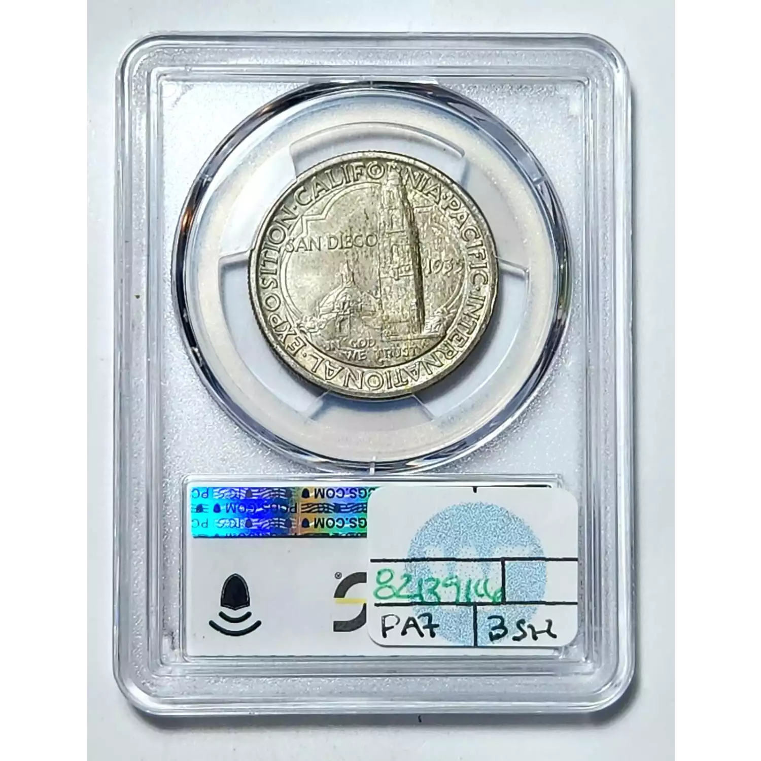 1935-S Classic Commemorative California Pacific International ...