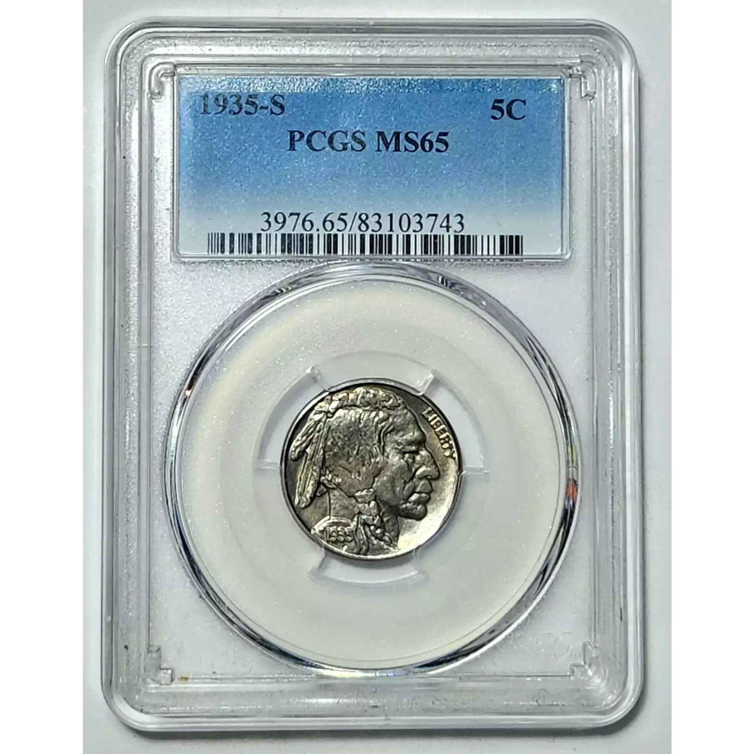 1935-S Buffalo Nickel PCGS MS-65 - Bob Paul Rare Coins