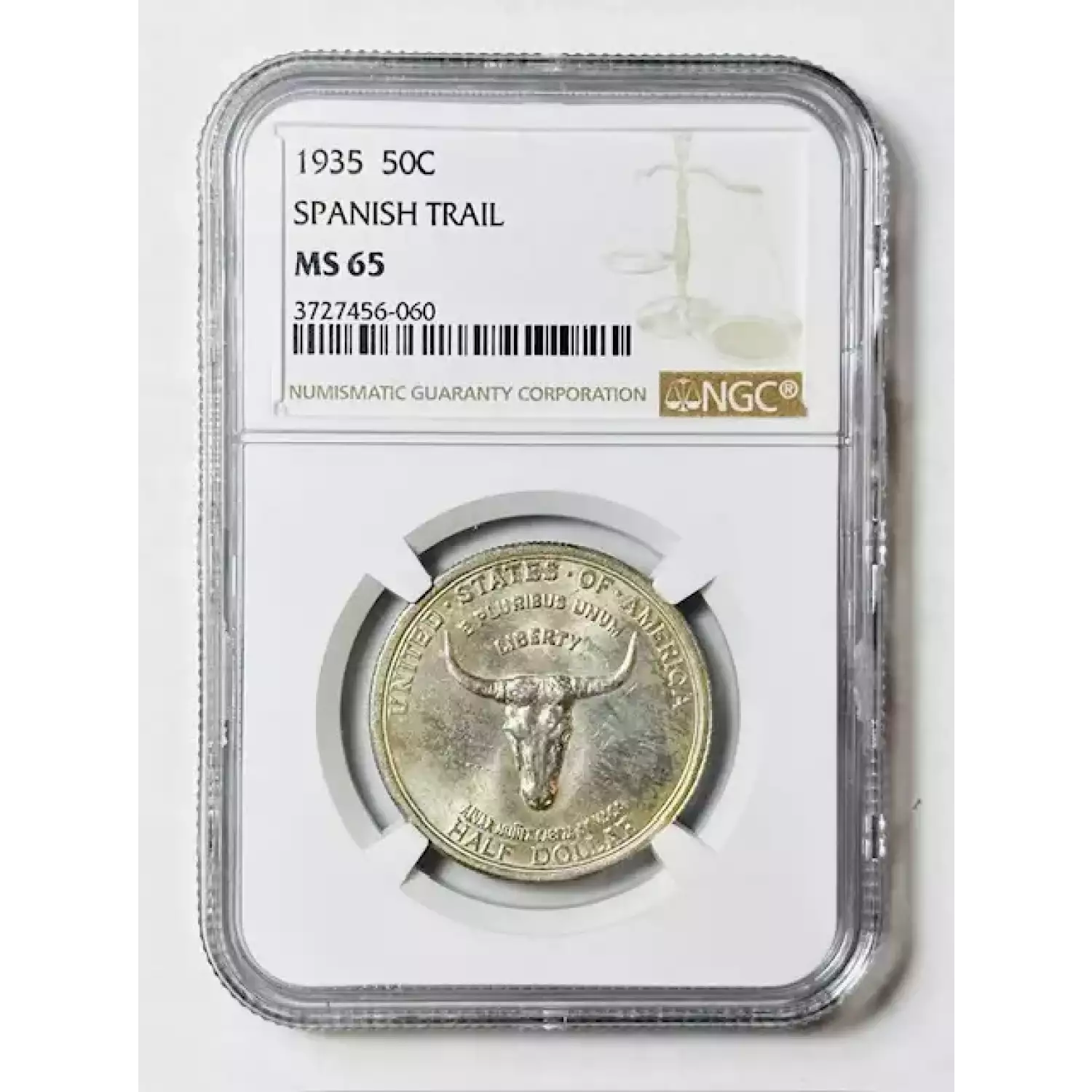 1935 Classic Commemorative Old Spanish Trail NGC MS-65 SPANISH TRAIL ...