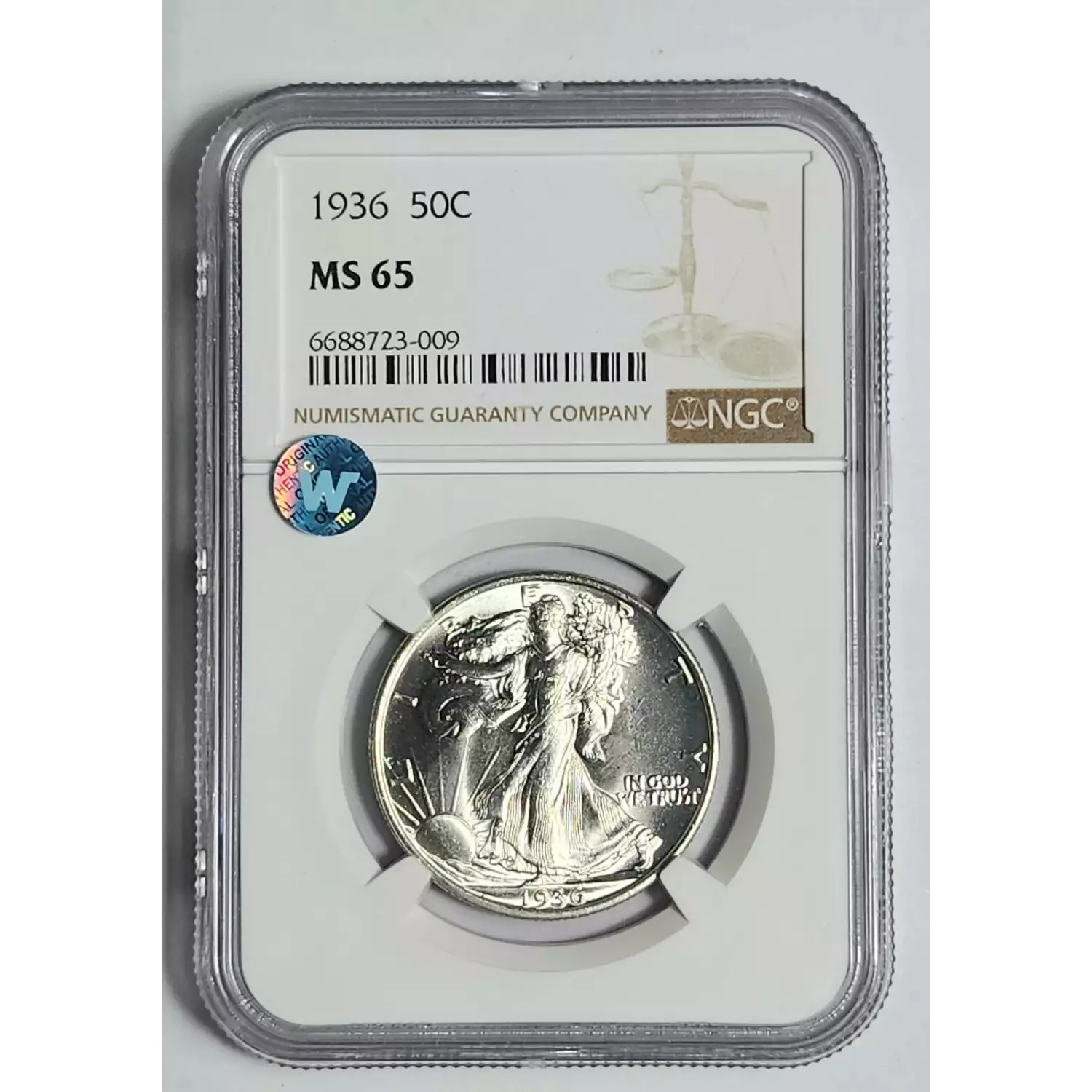 1936 Walking Liberty Half Dollar NGC MS-65 - Bob Paul Rare Coins