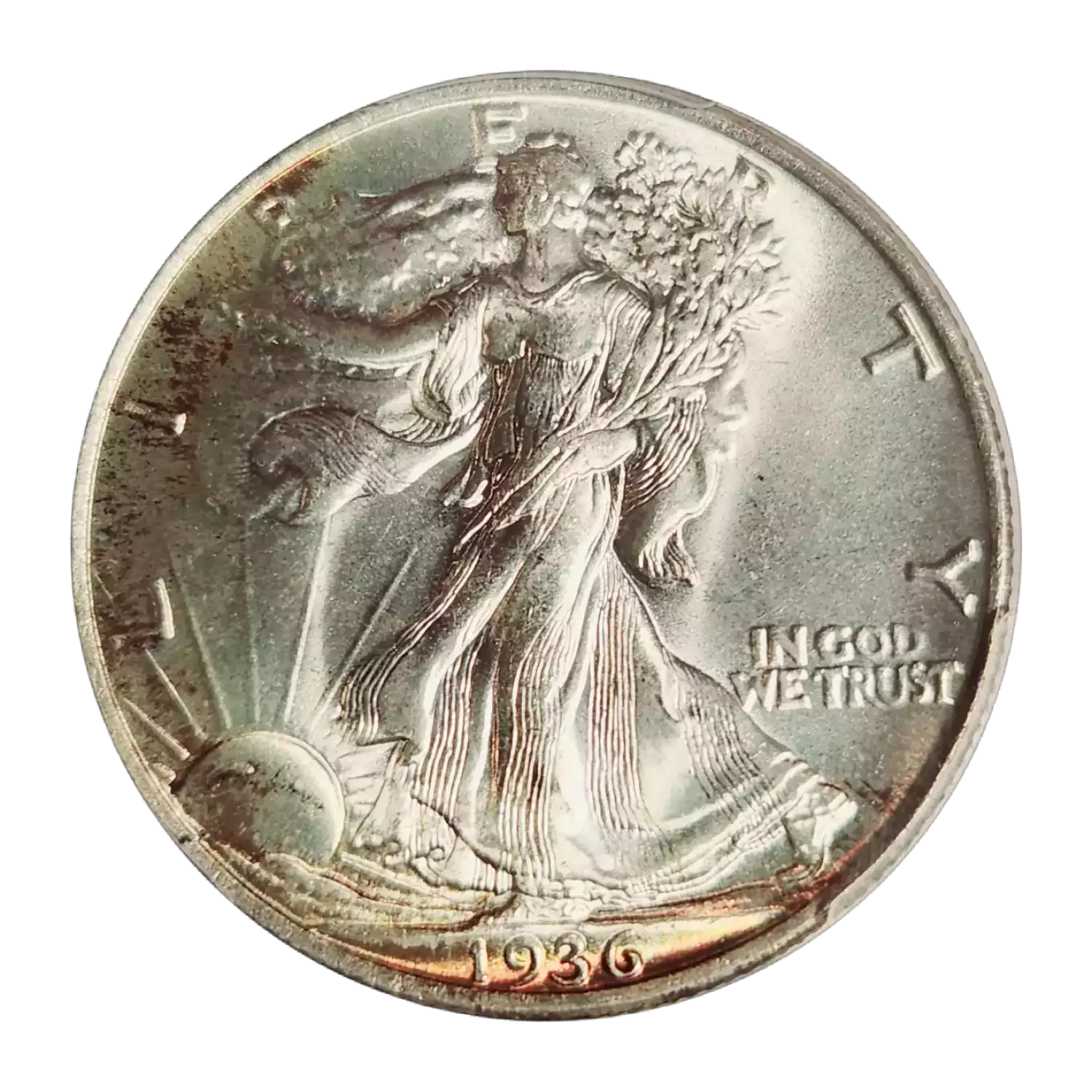 1936 Walking Liberty Half Dollar PCGS MS-66 - ORIGINAL - Bob Paul Rare ...