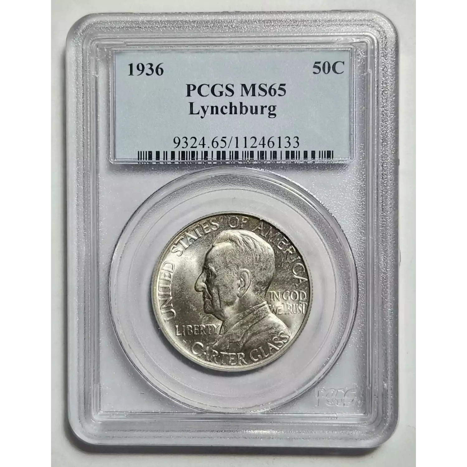 1936 Classic Commemorative Lynchburg, Virginia, Sesquicentennial PCGS ...