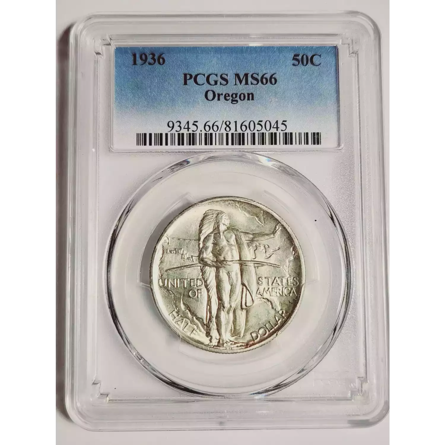 1936 Classic Commemorative Oregon Trail Memorial PCGS MS-66 Oregon - Bob Paul Rare Coins