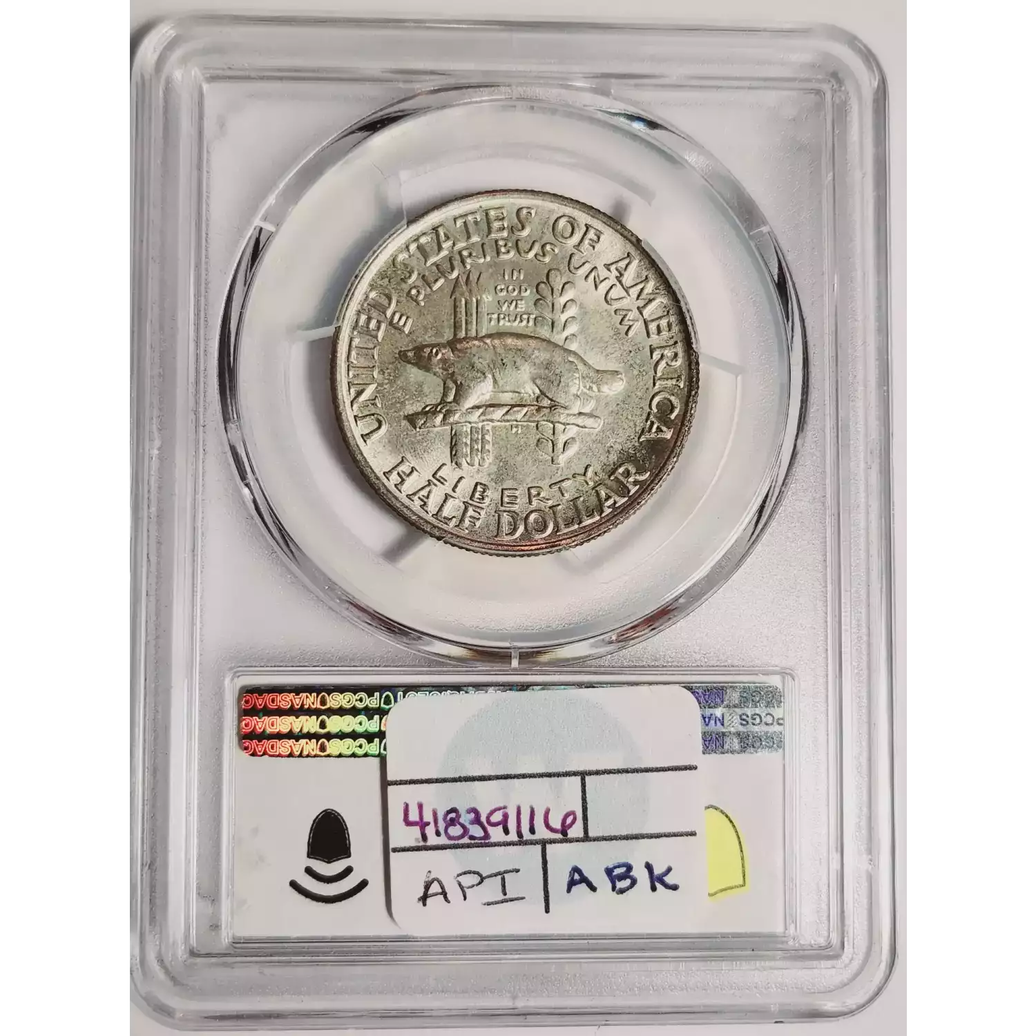 1936 Classic Commemorative Wisconsin Territorial Centennial PCGS MS-66 ...