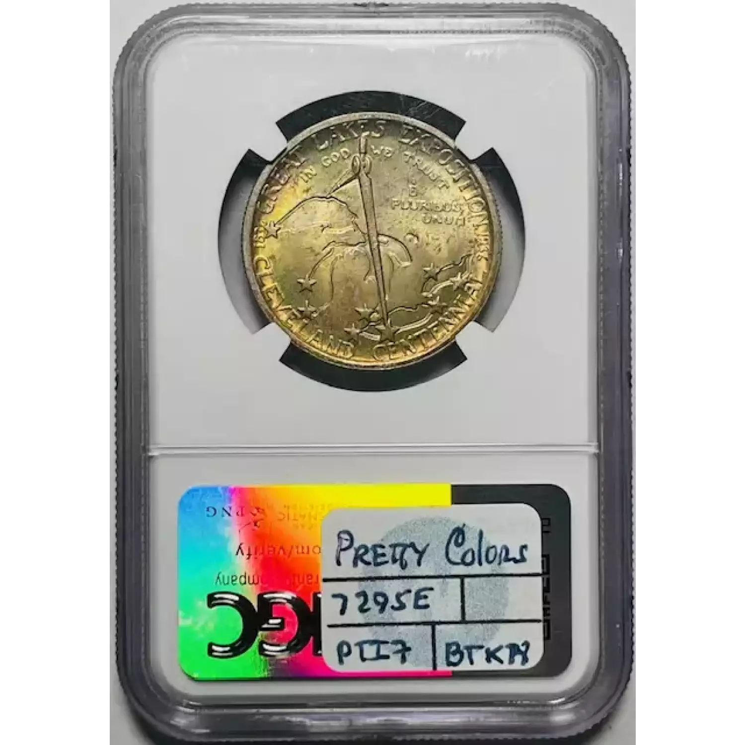 1936 Cleveland / Great Lakes NGC MS-67 Pretty Colors! CAC - Bob Paul ...