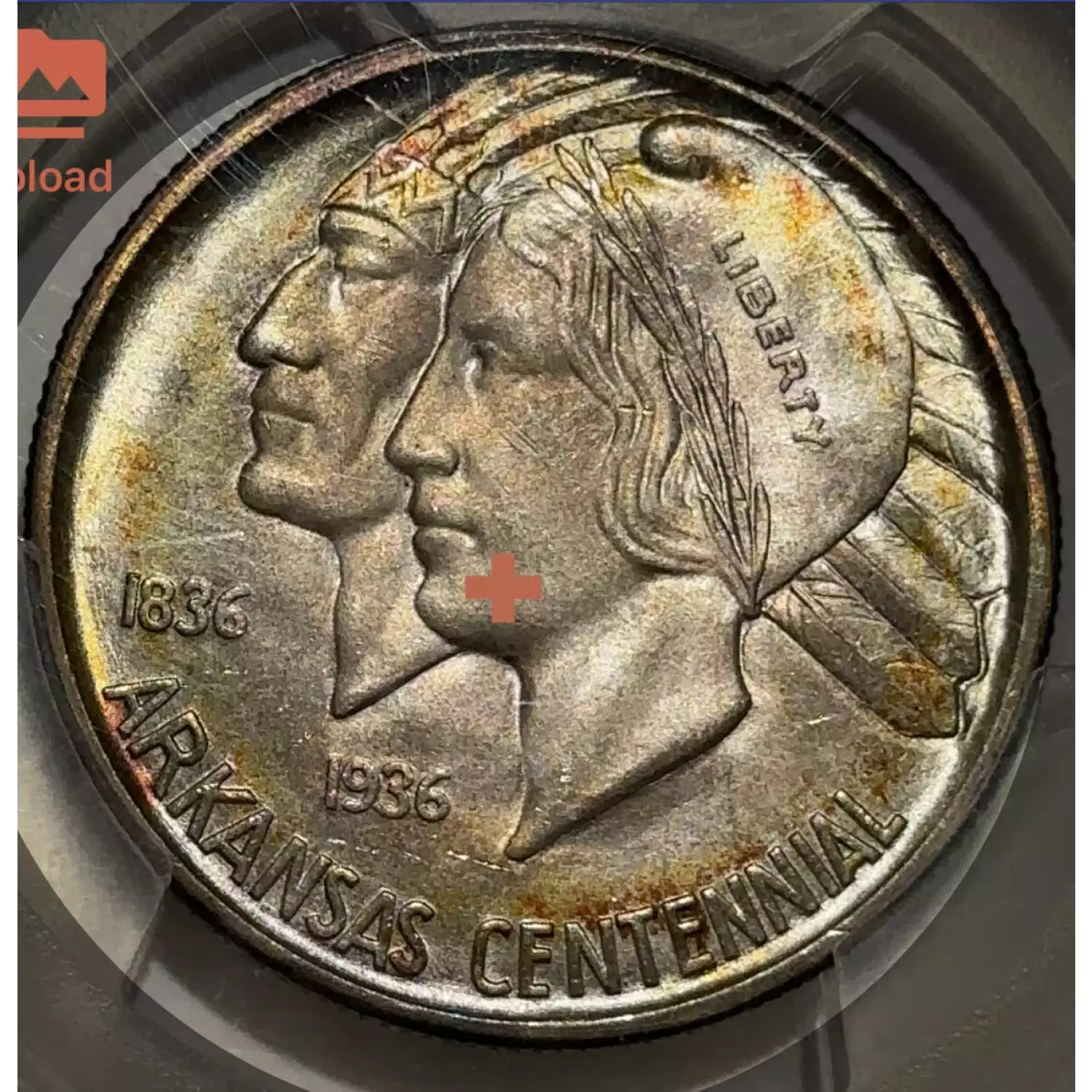 1936-D Classic Commemorative Arkansas Centennial PCGS MS-67+ Arkansas ...