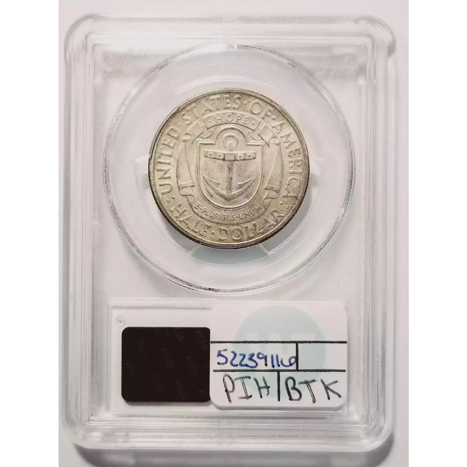 1936-D Rhode Island Commemorative PCGS MS-65 Rhode Island - Bob Paul ...