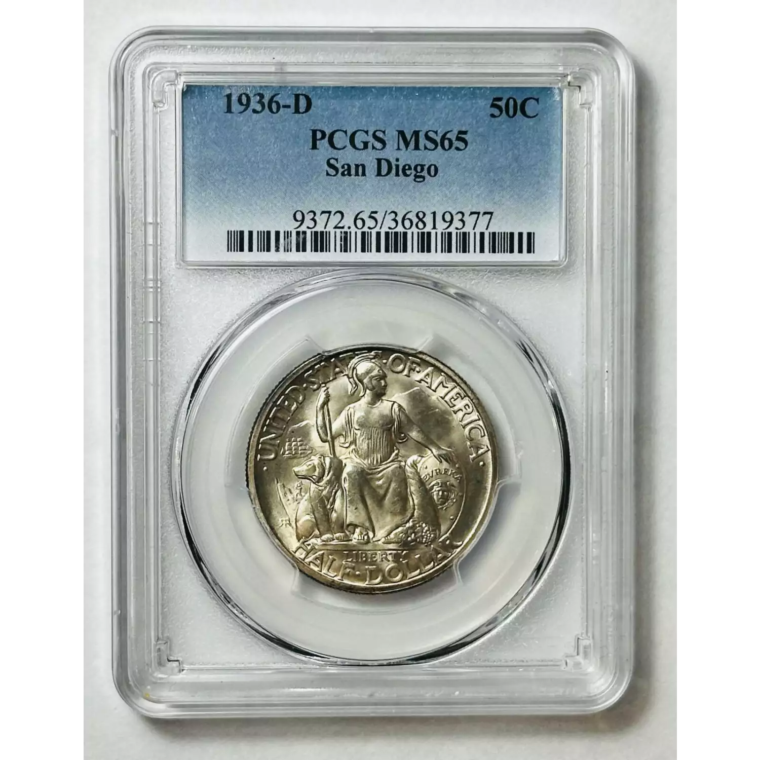 1936-D Classic Commemorative California Pacific International ...