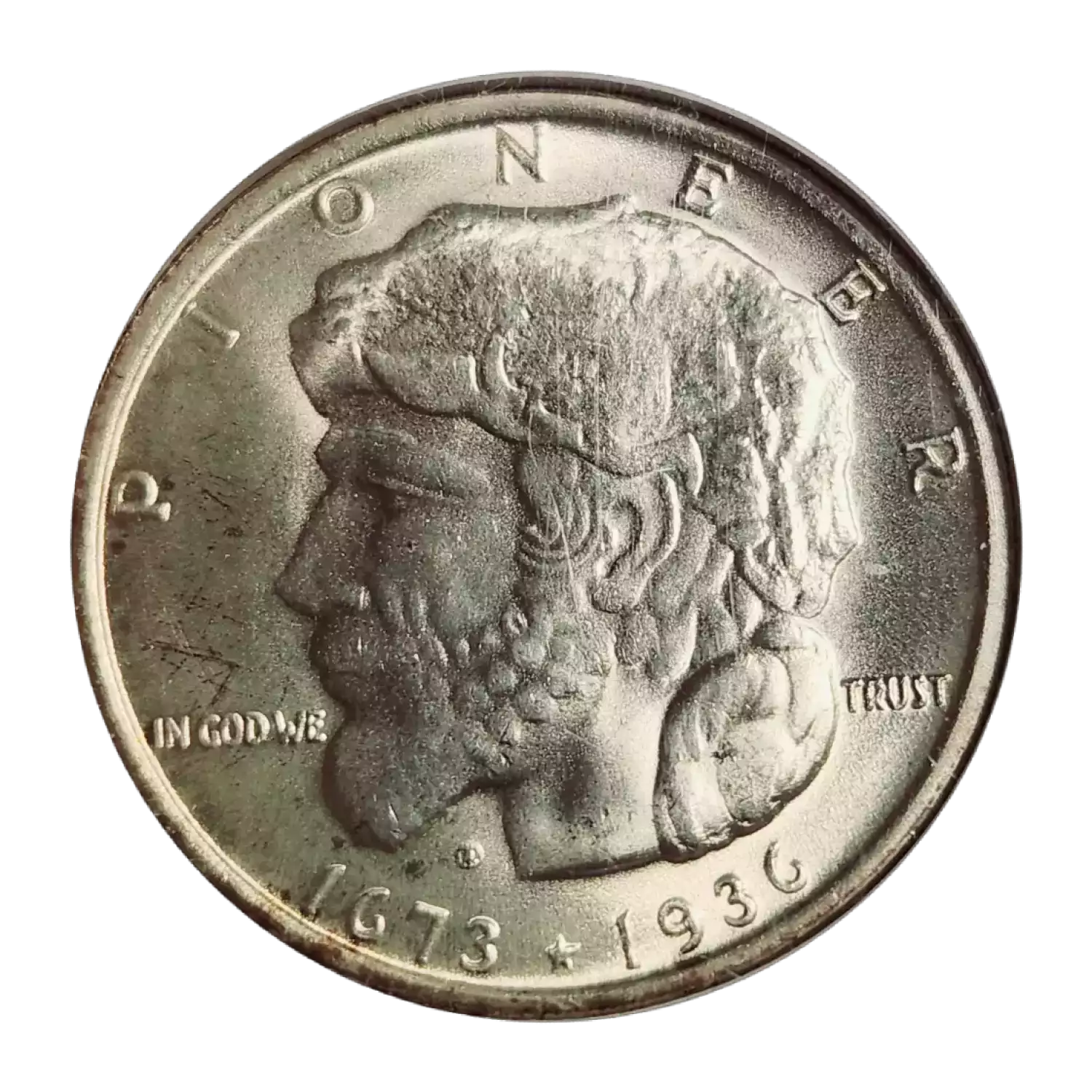 1936 Classic Commemorative Elgin, Illinois, Centennial NGC MS-66 ELGIN ...