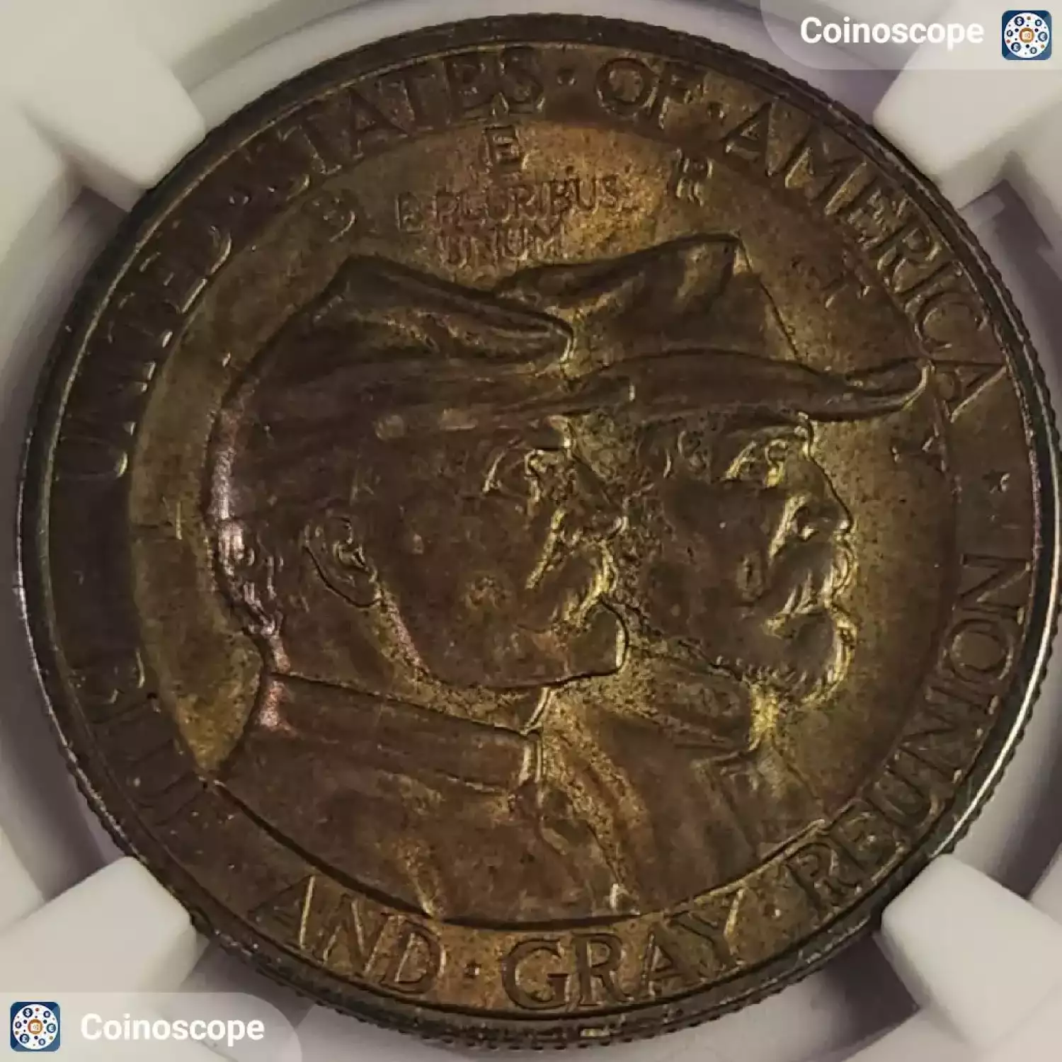 1936 Classic Commemorative Grant Memorial NGC MS-63 - Dark w/ Luster ...