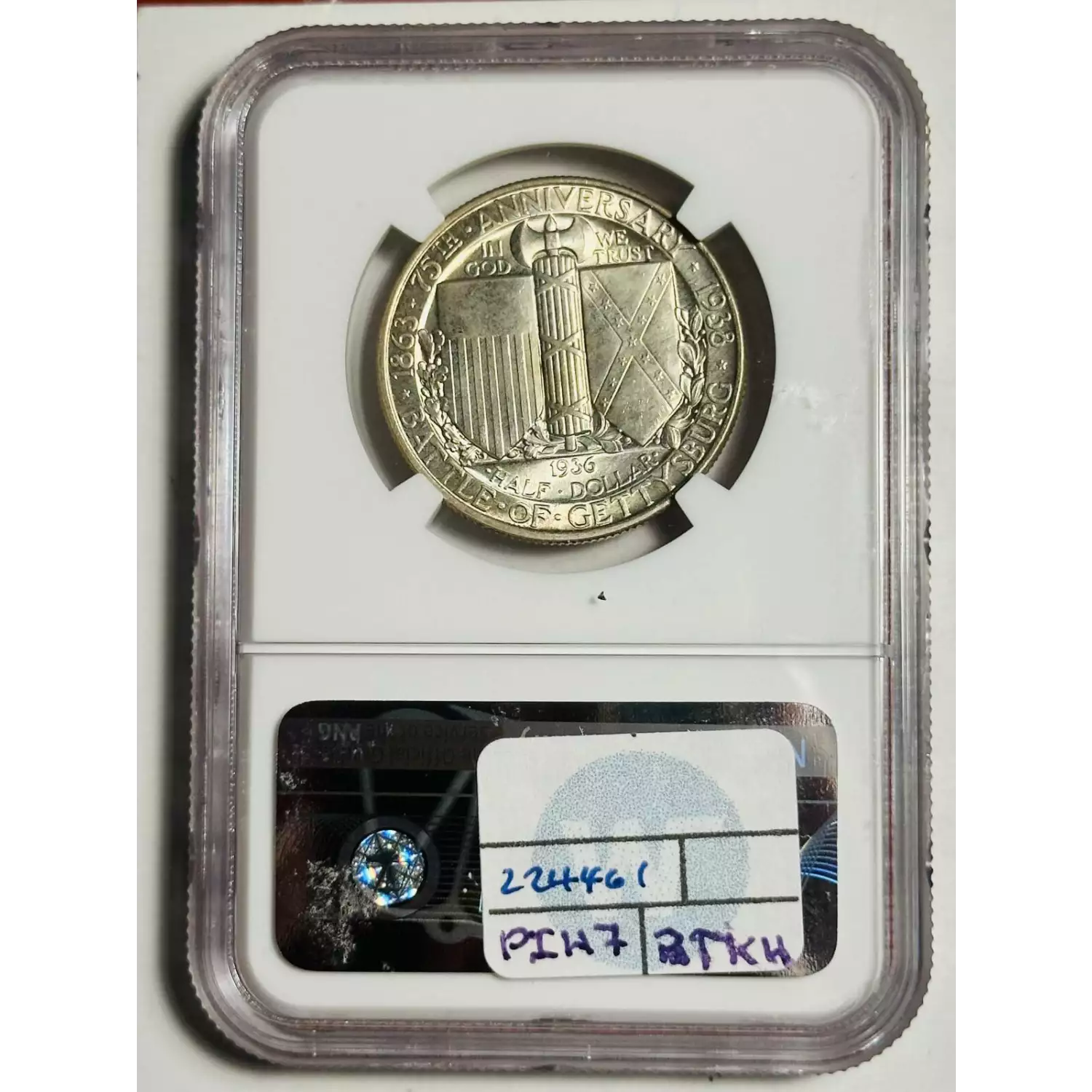 1936 Classic Commemorative Grant Memorial NGC MS-67+ GETTYSBURG - Bob ...