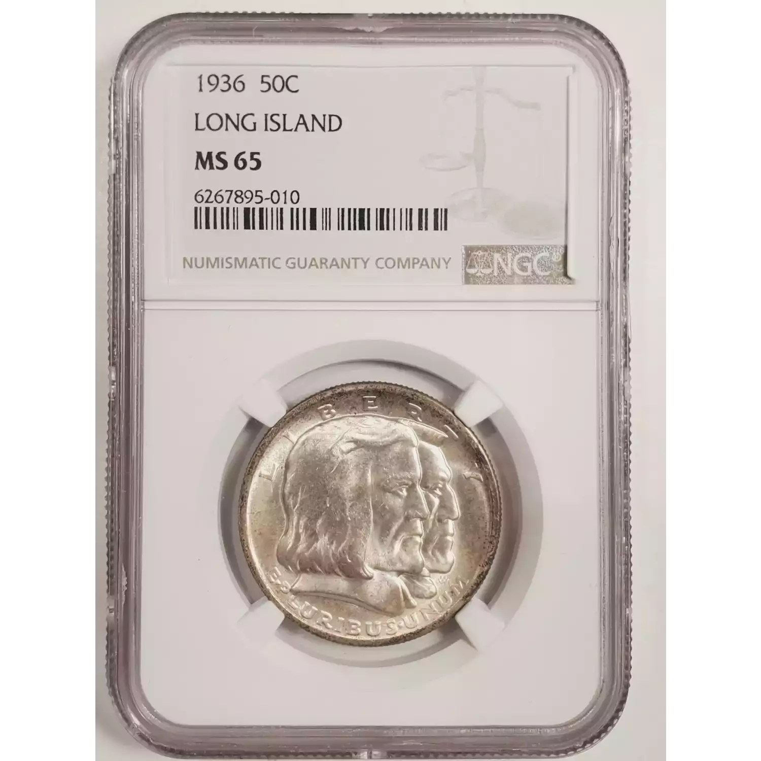 1936 Commemorative Long Island NGC MS-65 LONG ISLAND - Bob Paul Rare Coins