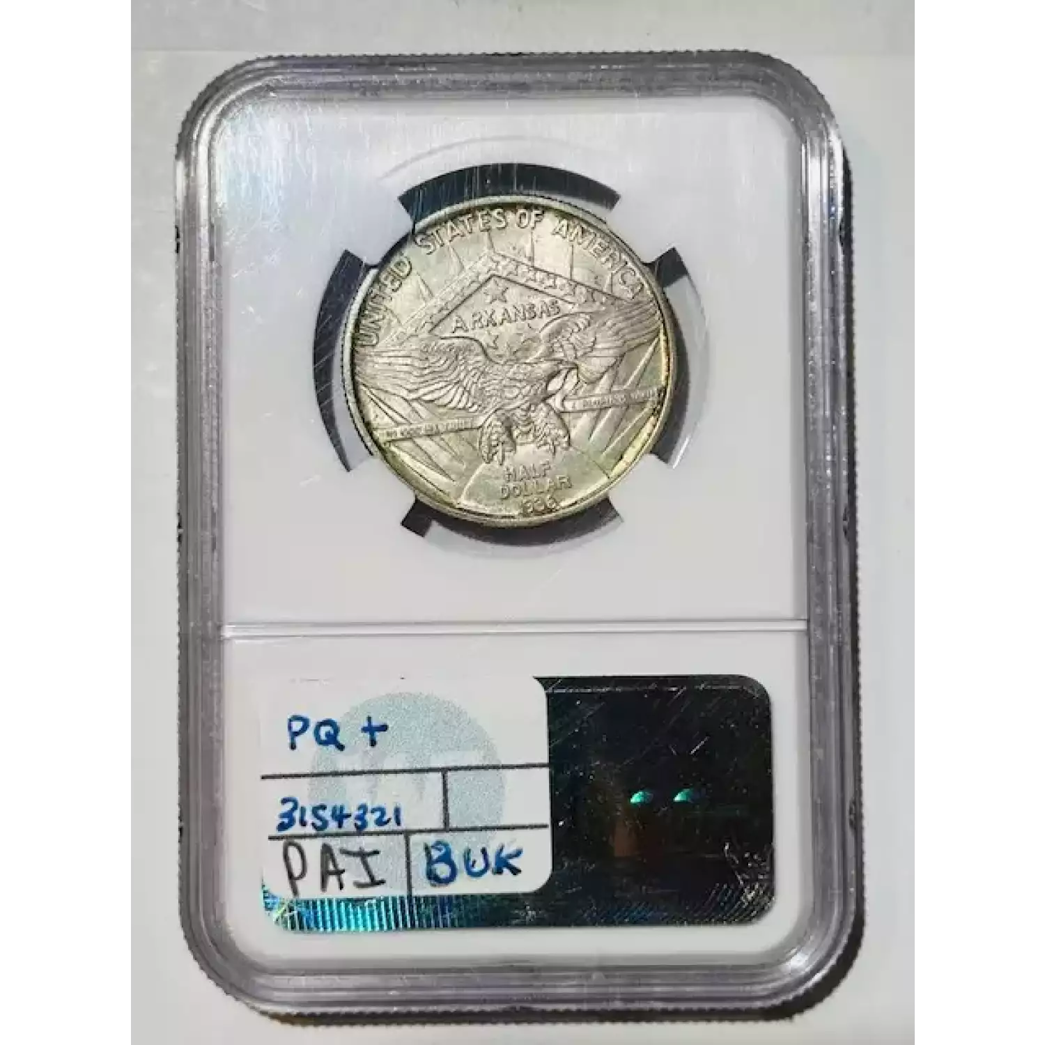 1936 Classic Commemorative Arkansas Centennial NGC MS-65 ROBINSON- PQ ...