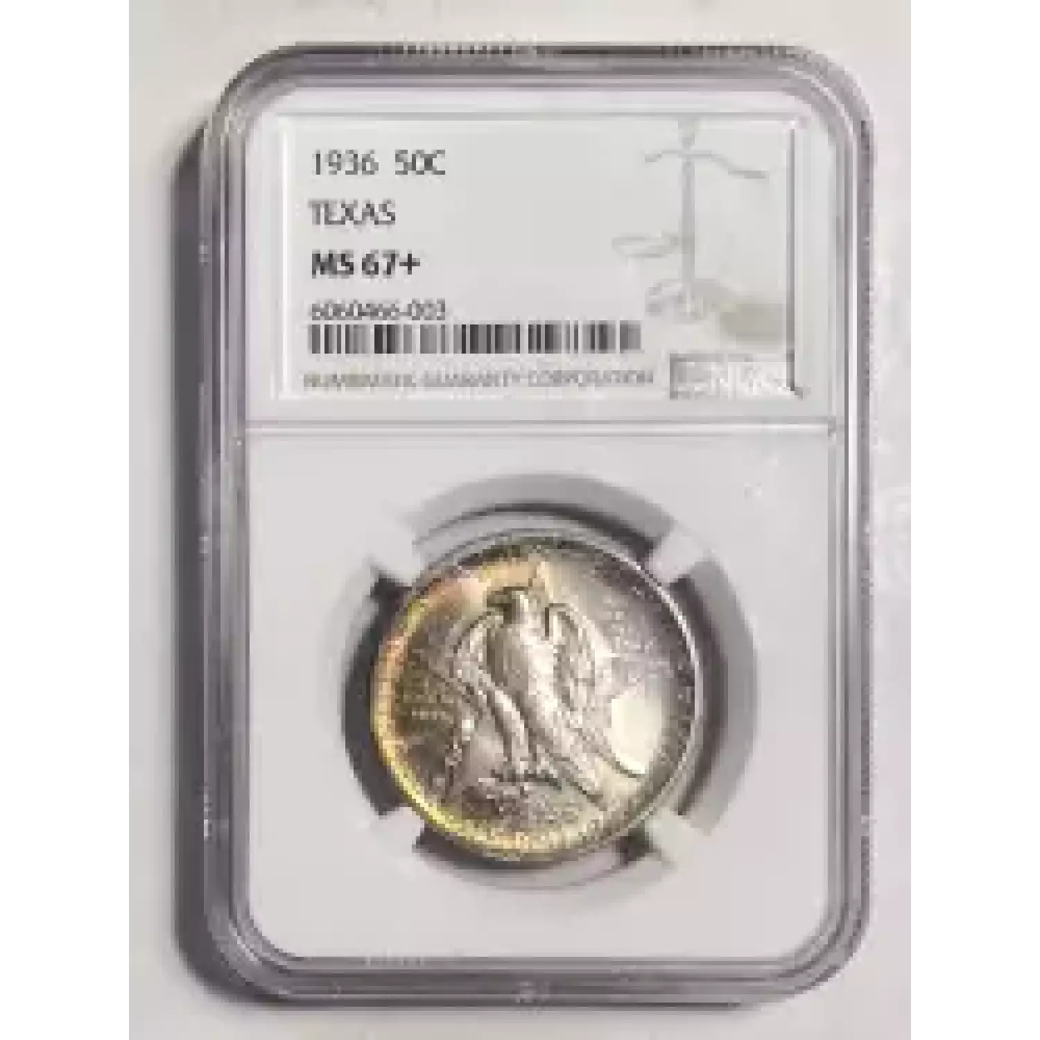 1936 Classic Commemorative Texas Independence Centennial NGC MS-67 ...