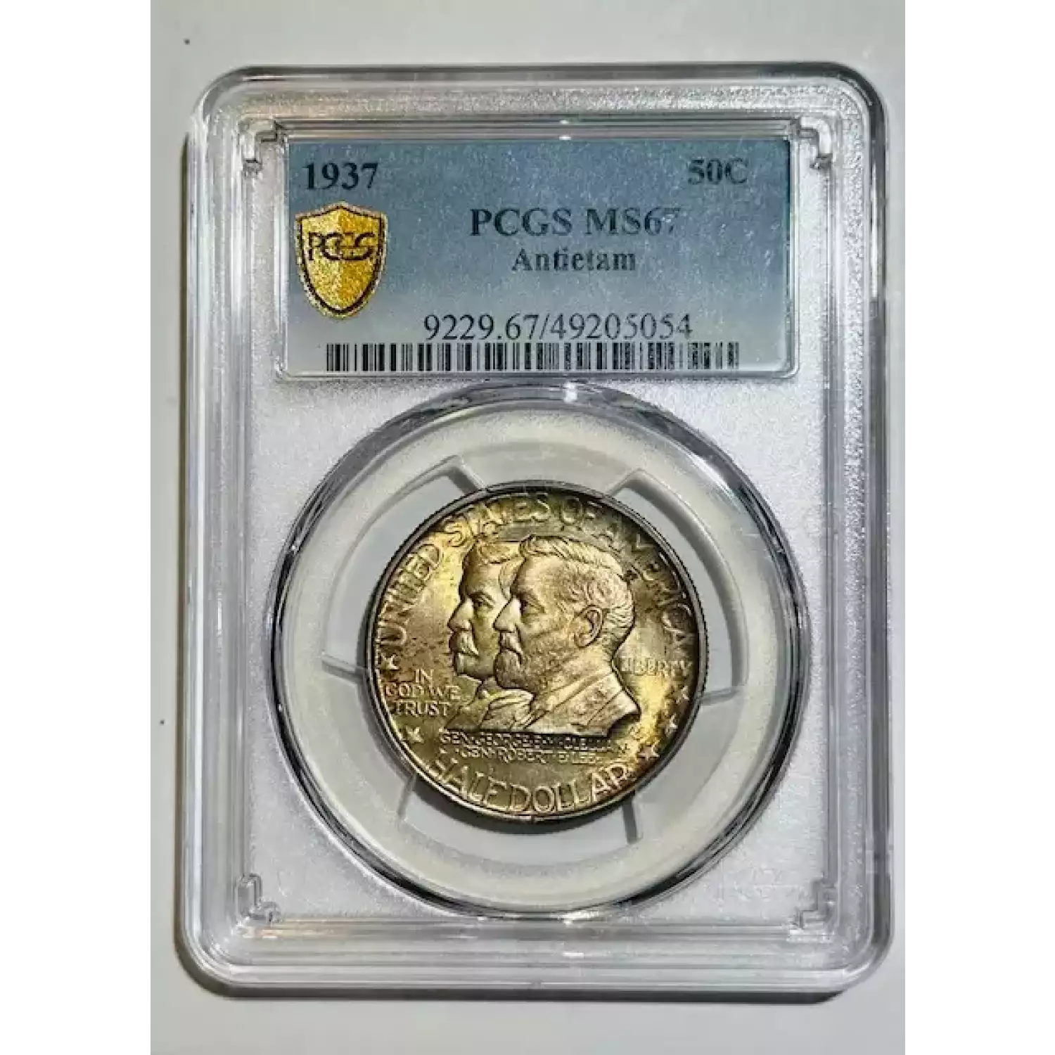 1937 Classic Commemorative Battle of Antietam Anniversary PCGS MS-67 Antietam-Original W/ Lots ...