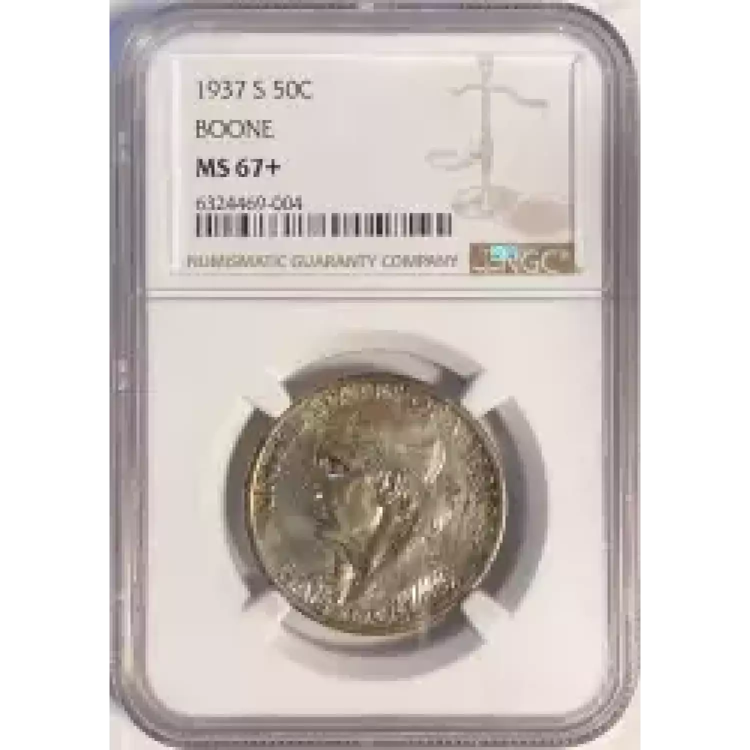 1937-S Classic Commemorative Daniel Boone Bicentennial NGC MS-67+ BOONE - Bob Paul Rare Coins